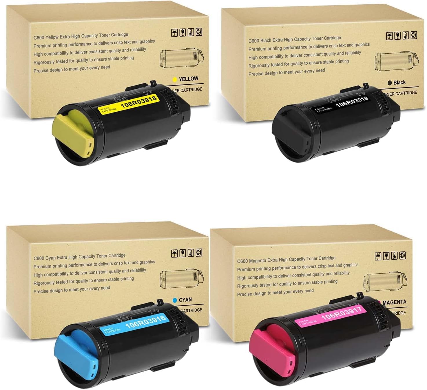 Amazon.com: VersaLink C600 Toner Cartridge【High Capacity】Remanufactured ...