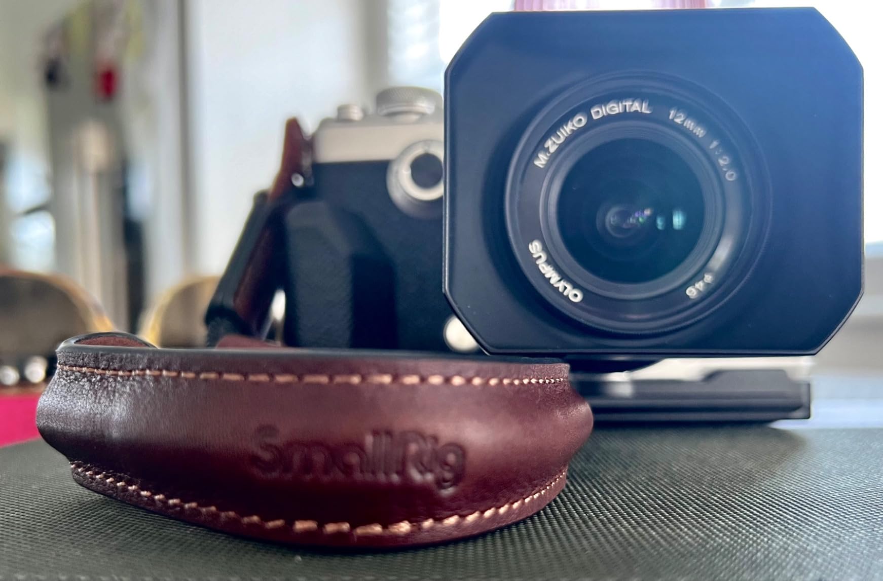 SmallRig Camera Wrist Strap, Vintage Leather Camera Hand Strap for DSLR ...