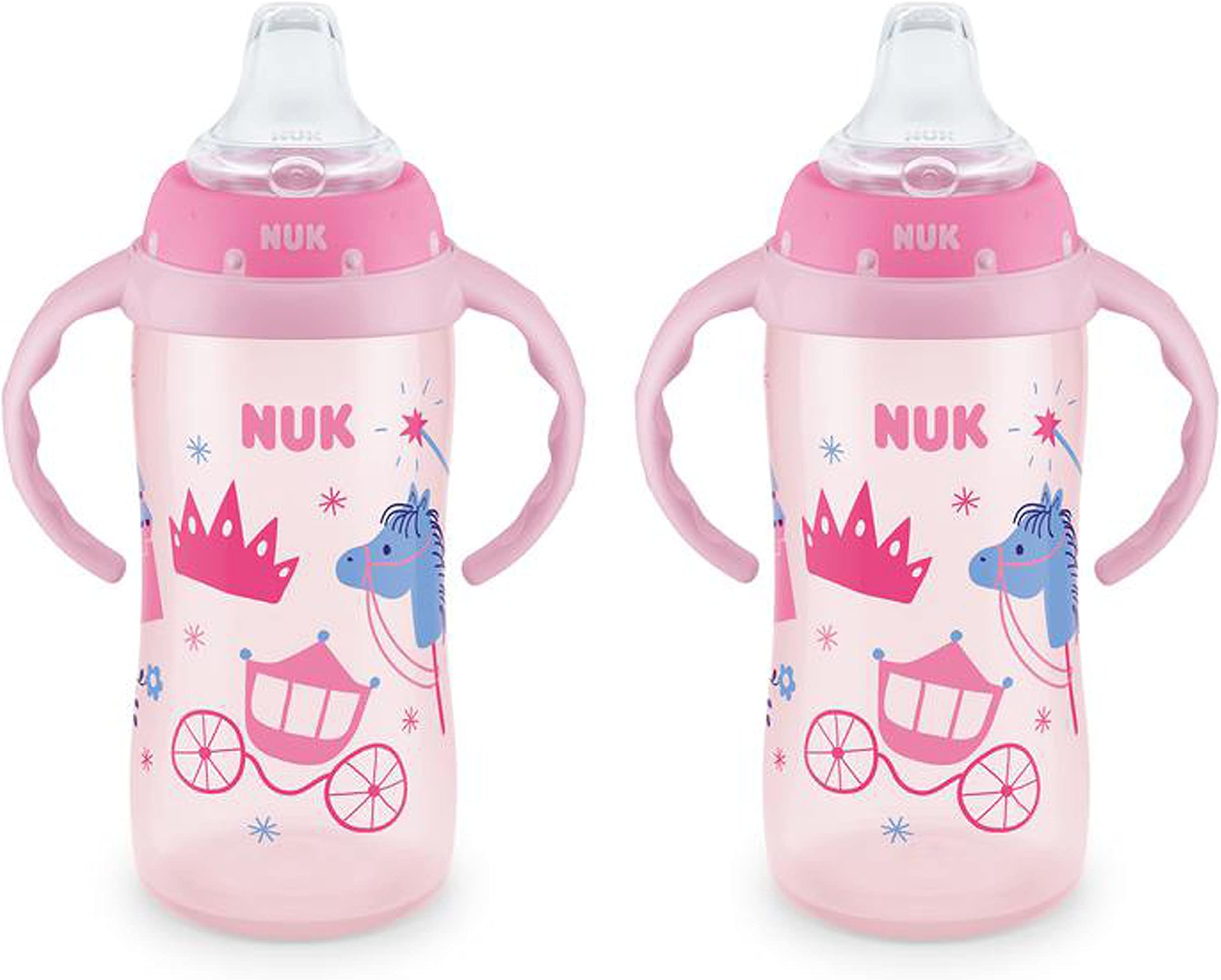 Amazon.com : NUK Learner Cup, 10 oz, 8+ Months, 2 Count – BPA Free ...