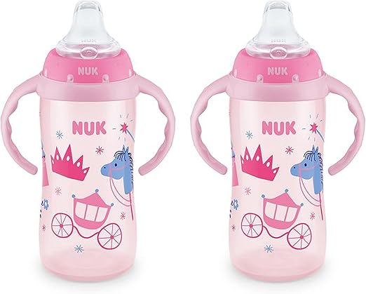 Amazon.com : NUK Learner Cup, 10 oz, 8+ Months, 2 Count – BPA Free ...