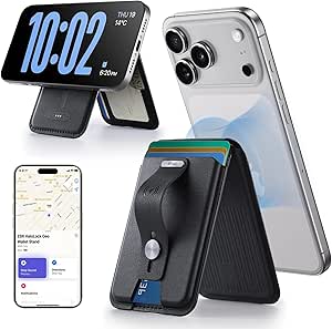 Amazon.com: ESR Geo for Magsafe Wallet with Full Find My Functionality,5 Card-Holder, RFID ...