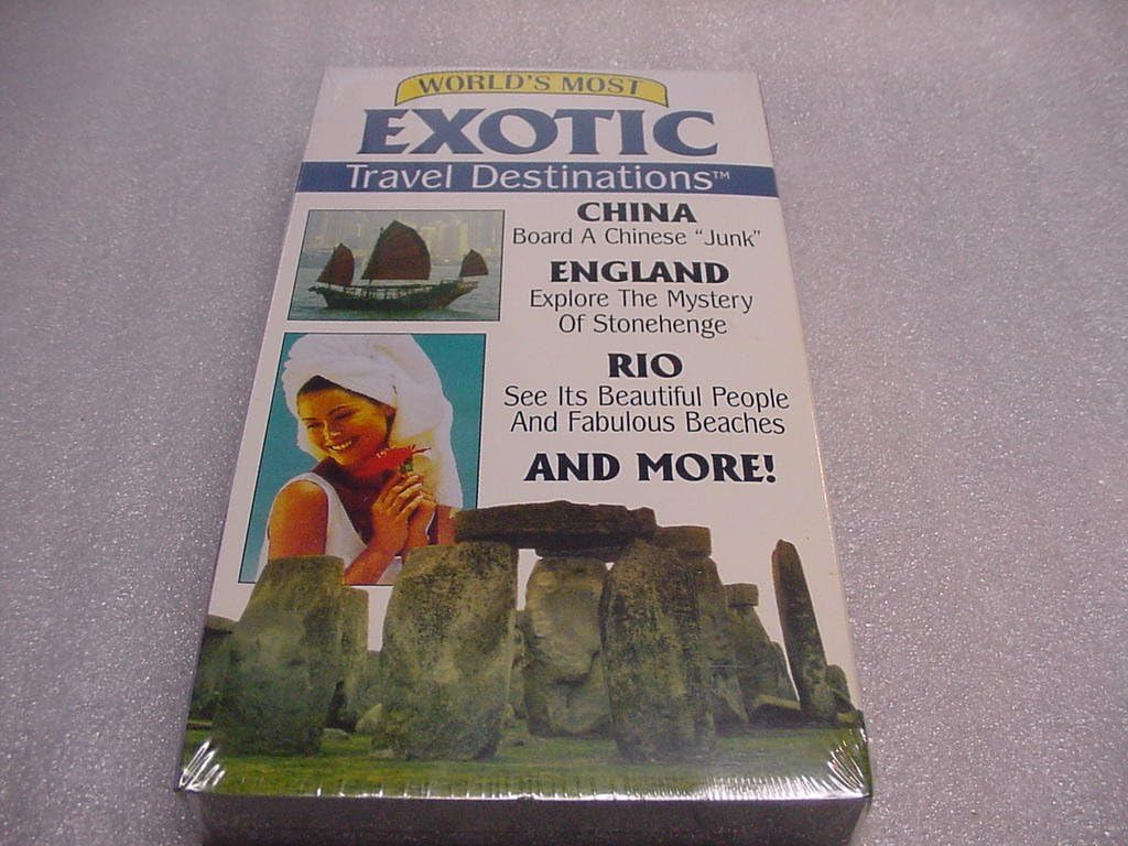 Amazon.com: VHS Video Tape of World's Most Exotic Travel Destinations ...