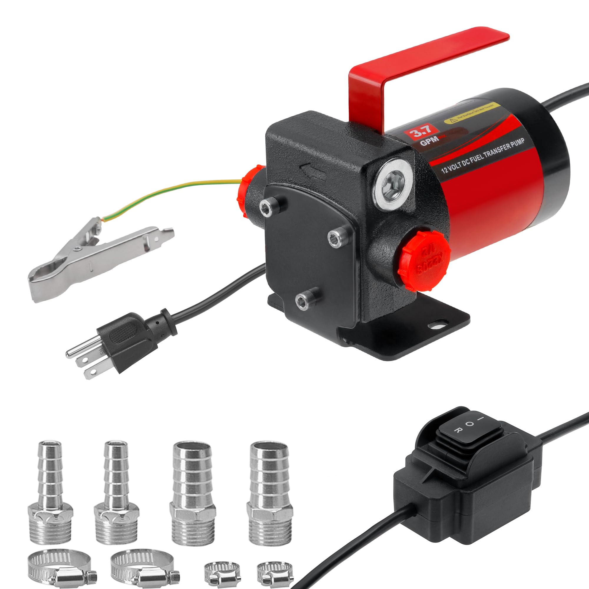 Amazon.com: 110V AC Gasoline Fuel Pump, Self-priming Fuel Transfer Pump ...