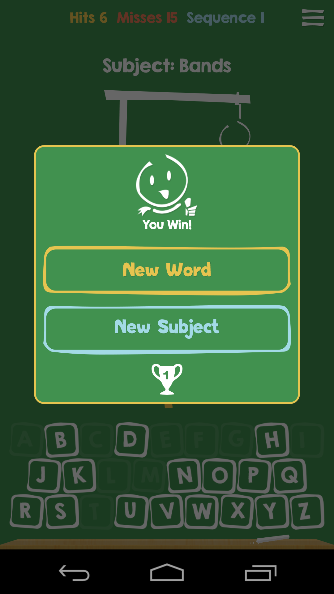 Hangman with hints - Free - App on Amazon Appstore