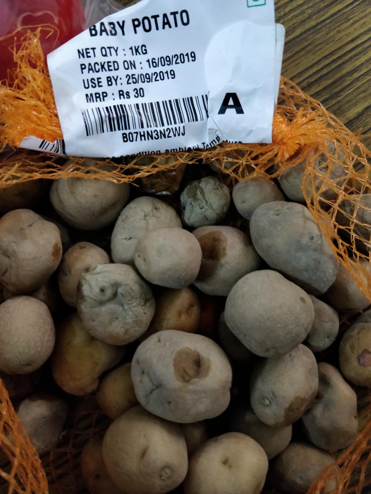 Fresh Baby Potato, 1kg : Amazon.in: Grocery & Gourmet Foods