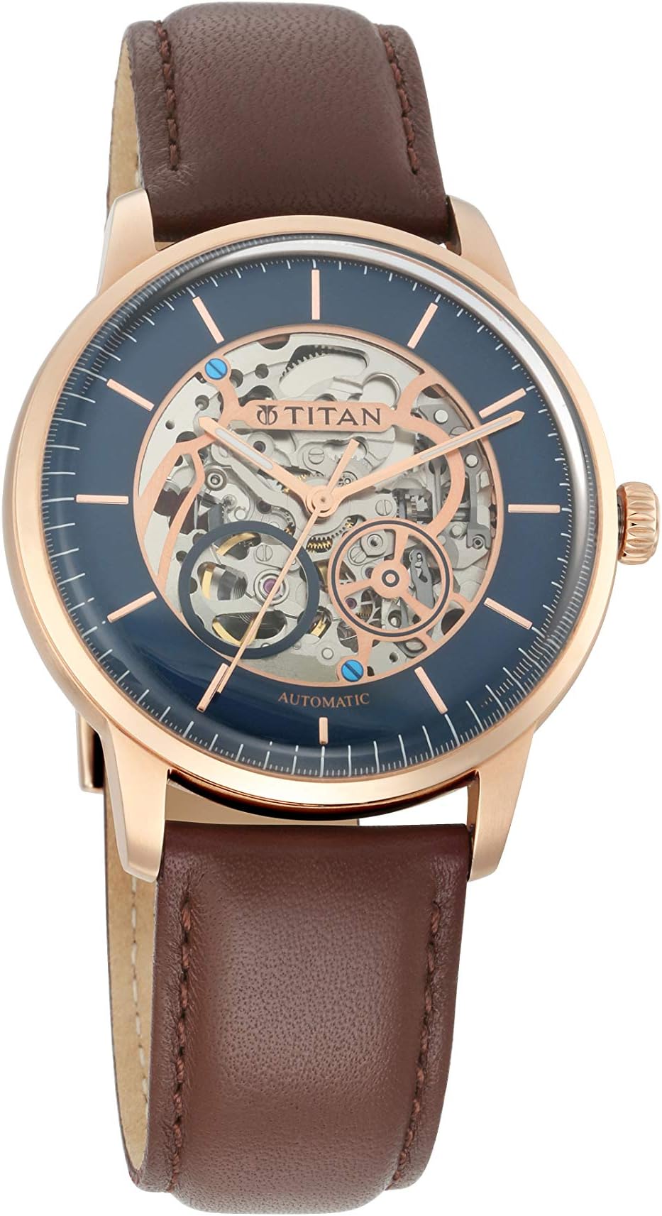 Titan Men's Maritime Pro Lateen Sail Chronograph Green Leather Watch ...