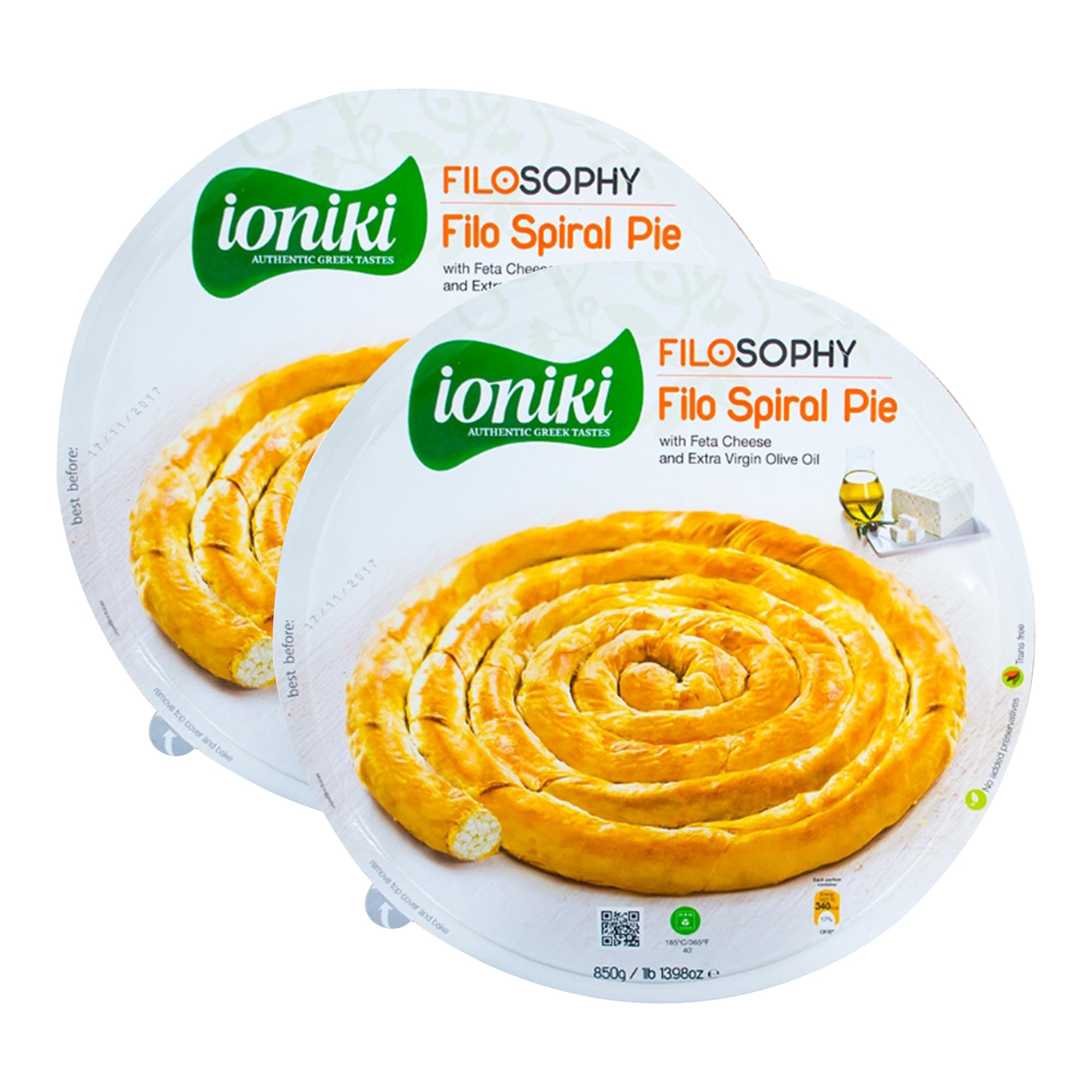 Filosophy Filo Vegan Pie, Traditional Greek Origin Frozen, 10 Flavours ...