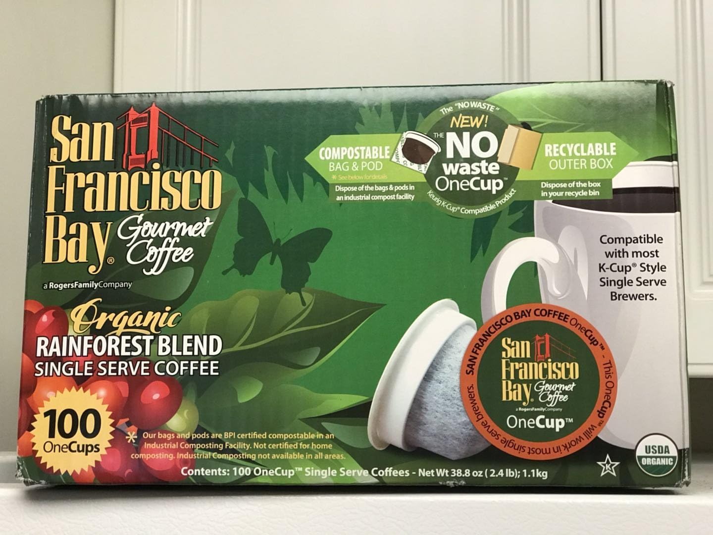 Amazon.com: San Francisco Bay Compostable Coffee Pods - French Roast ...