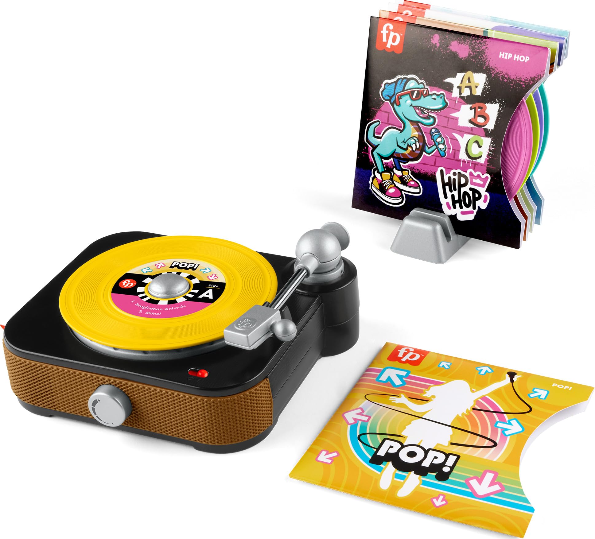Amazon.com: Fisher-Price Musical Toy, Rockin’ Record Player for ...
