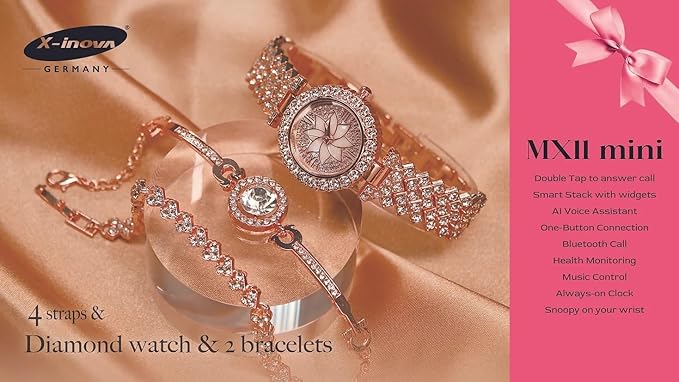 X-Inova Germany MX11 mini Luxury Smart Watch: Buy Online at Best Price ...