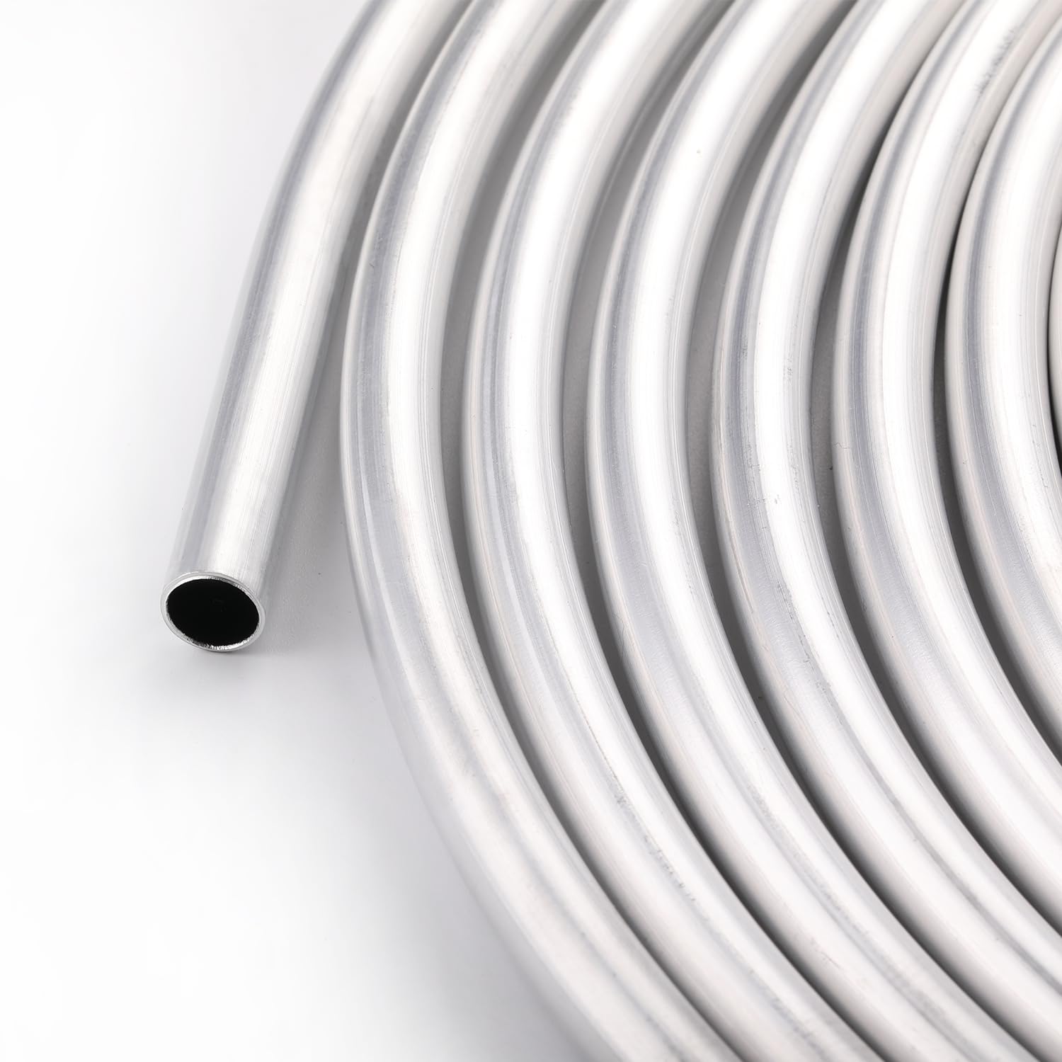 Snapklik.com : 1/4" OD Aluminum Hard Fuel Line Hardline Tube Tubing ...