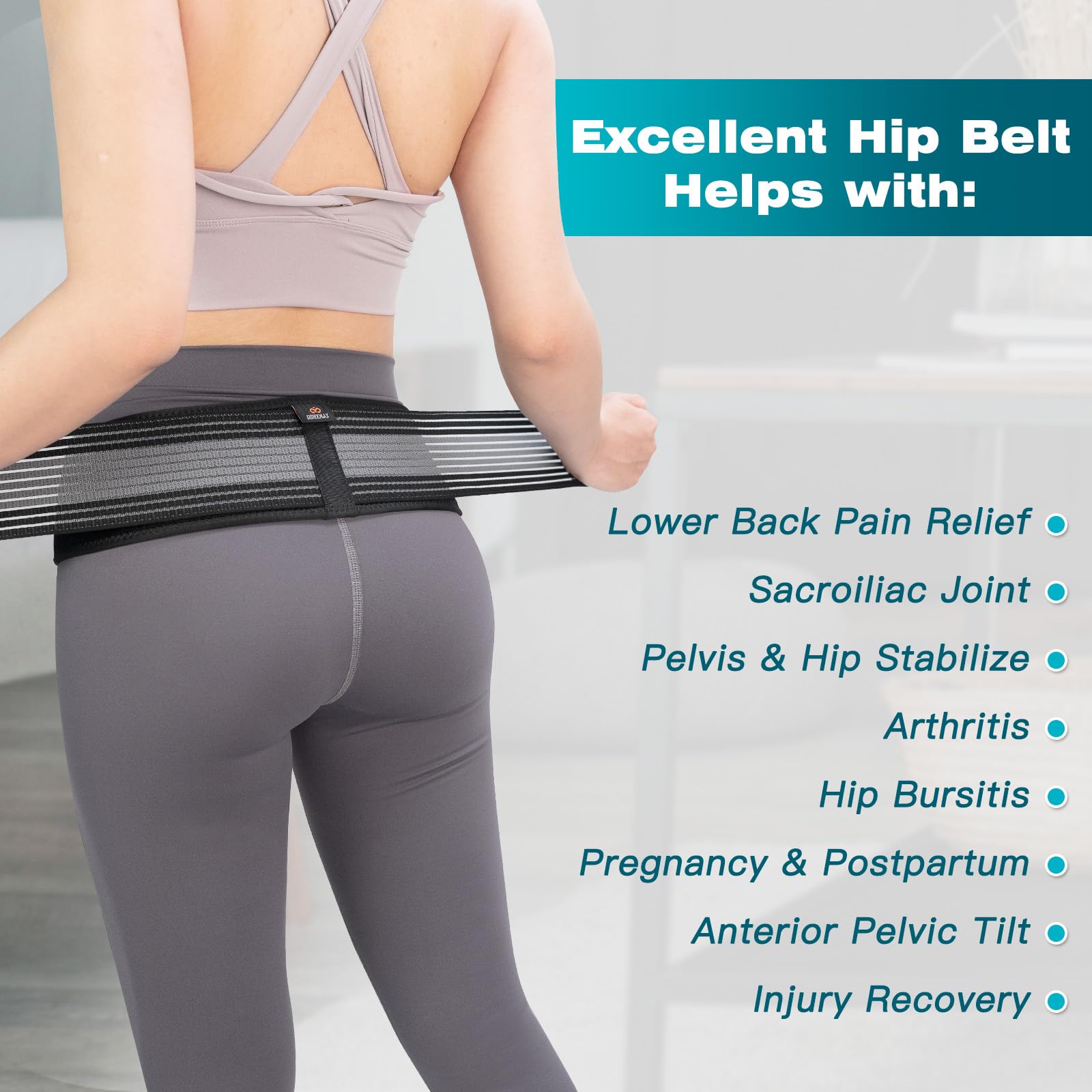 Snapklik.com : INDEEMAX Si Joint Belt For Women Men, Adjustable Hip ...