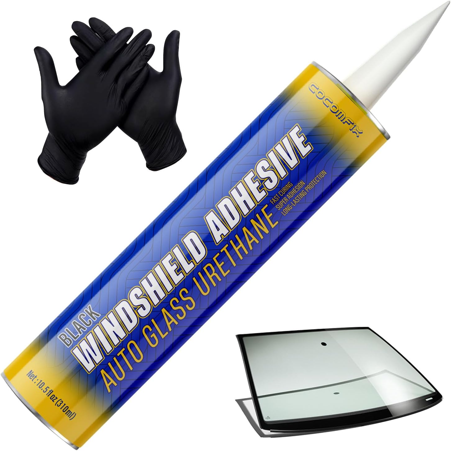 Amazon.com: 3M Auto Glass Urethane Windshield Adhesive, 08693, Medium ...