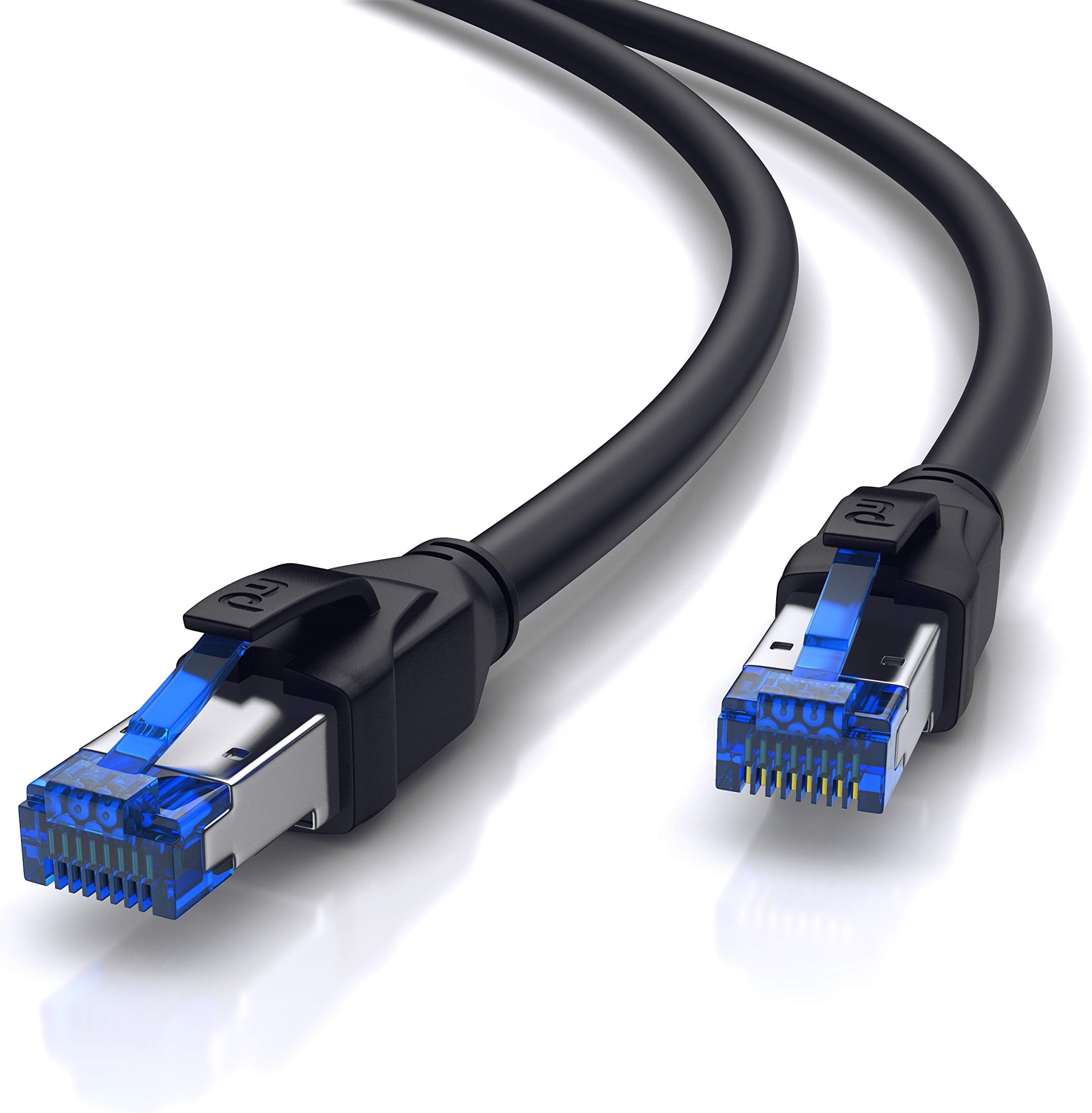 CSL - 20m CAT 8.1 Netzwerkkabel 40 Gbits - LAN Kabel Patchkabel ...
