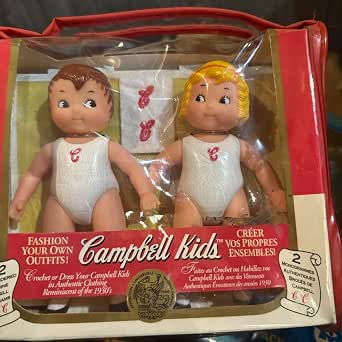 Amazon.co.jp: 1995 Campbell Soup Soft Vinyl Figure Set of 2 : Hobbies