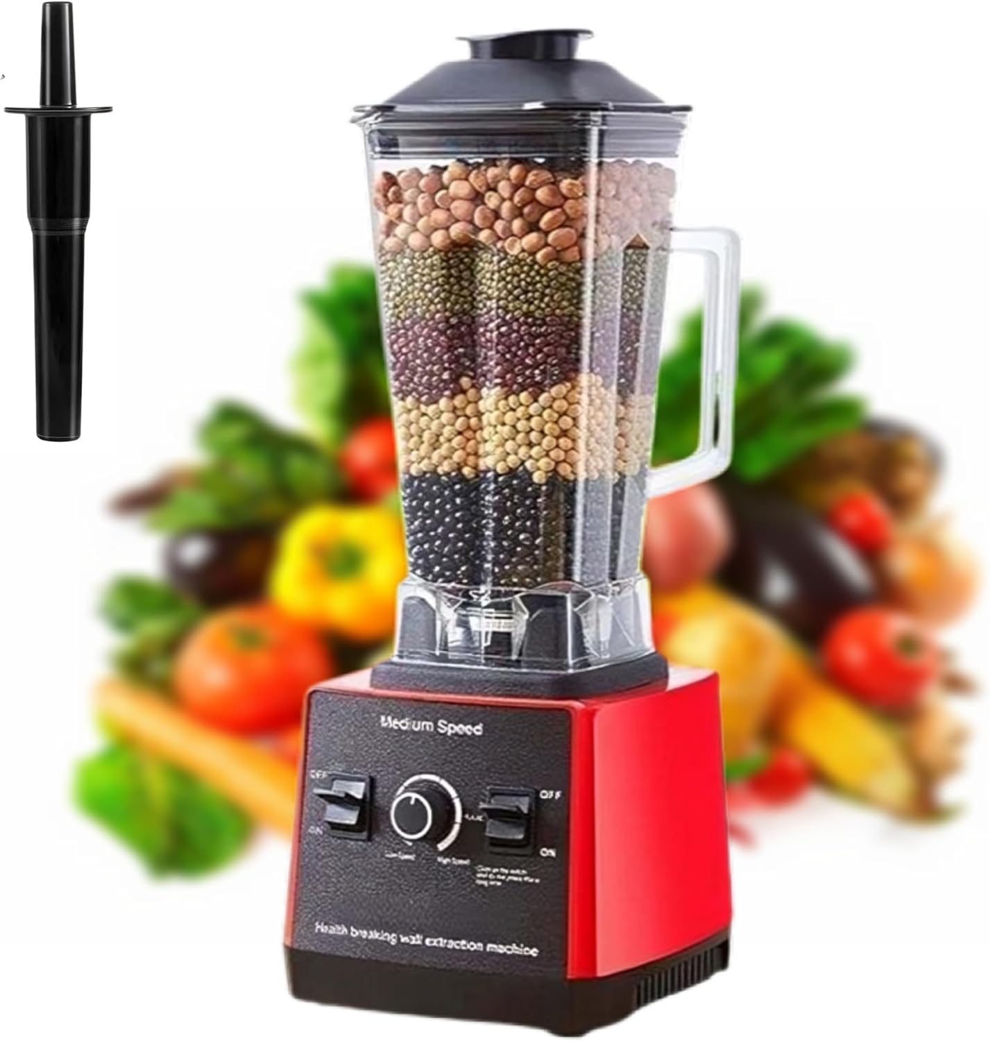 Blender Heavy Duty Commercial Electric Mixer Blender, 2.5L Jar ...