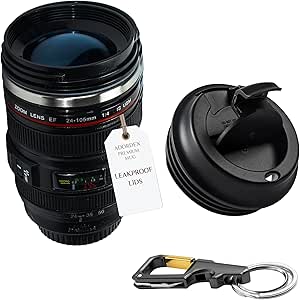 Amazon.com: Camera Lens Coffee Mug, 400ml – Premium Packaging, Includes ...