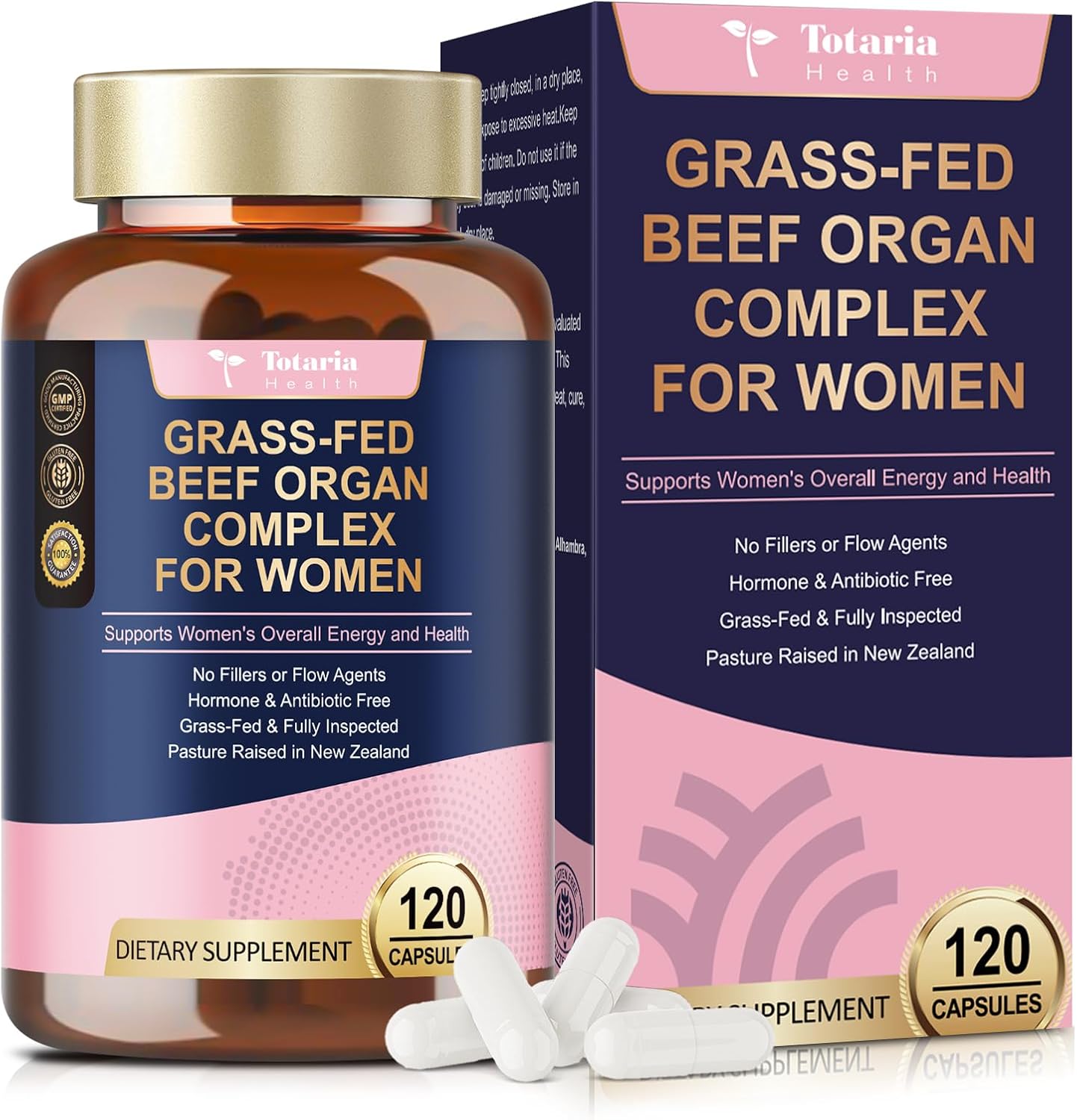 Amazon.com: Beef Organ Supplement for Women - Beef Liver, Kidney, Heart ...