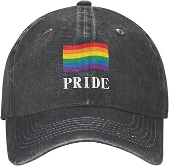 JOOCAR Love is Love LGBT Baseball Hat Pride Rainbow Flag Hat Adjustable ...