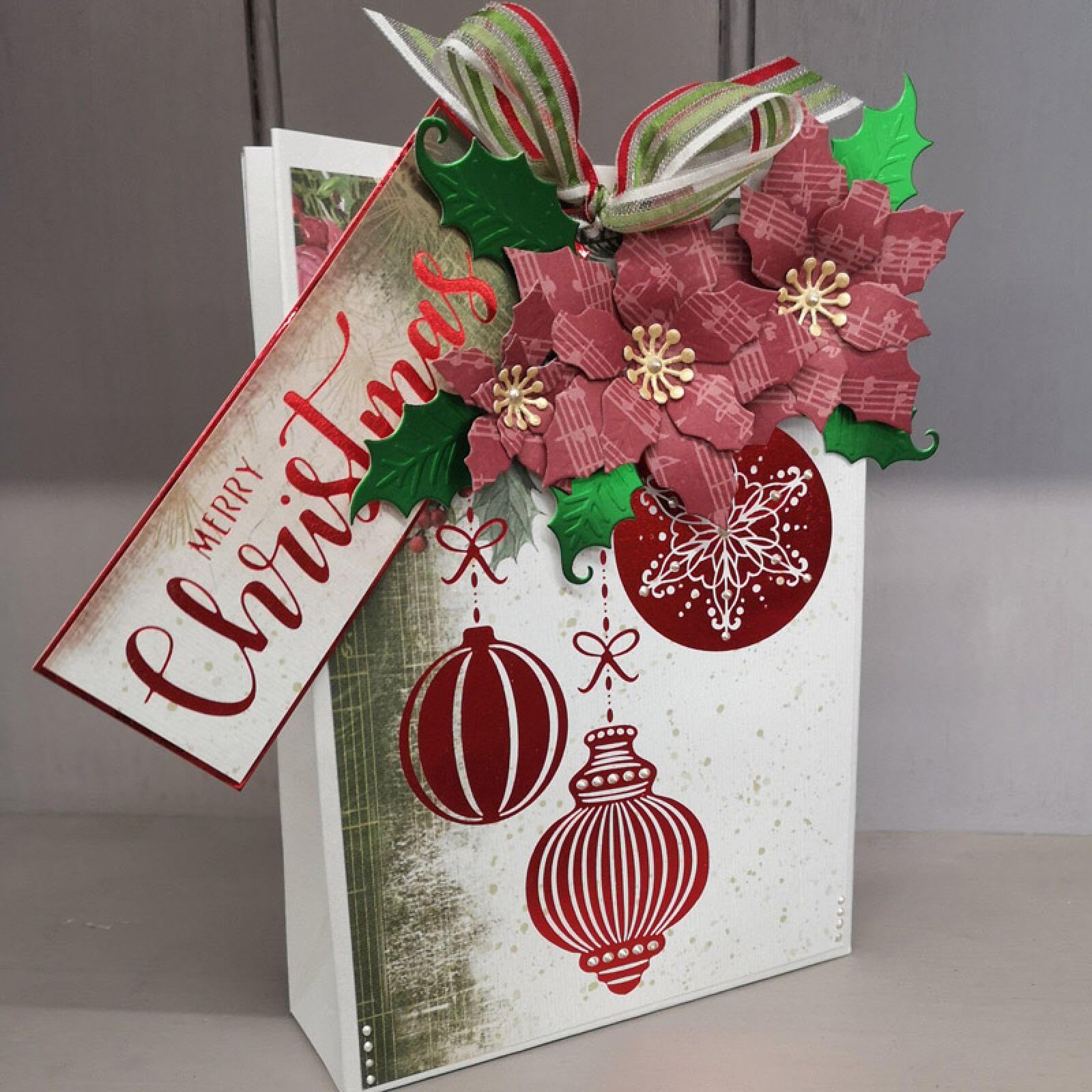 Jingle Bell Paper Scrapbooking 3 Layouts Using Oh Joyful Day By