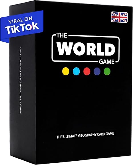 The World Game - Geography Card Game - Educational Board Game for Kids ...