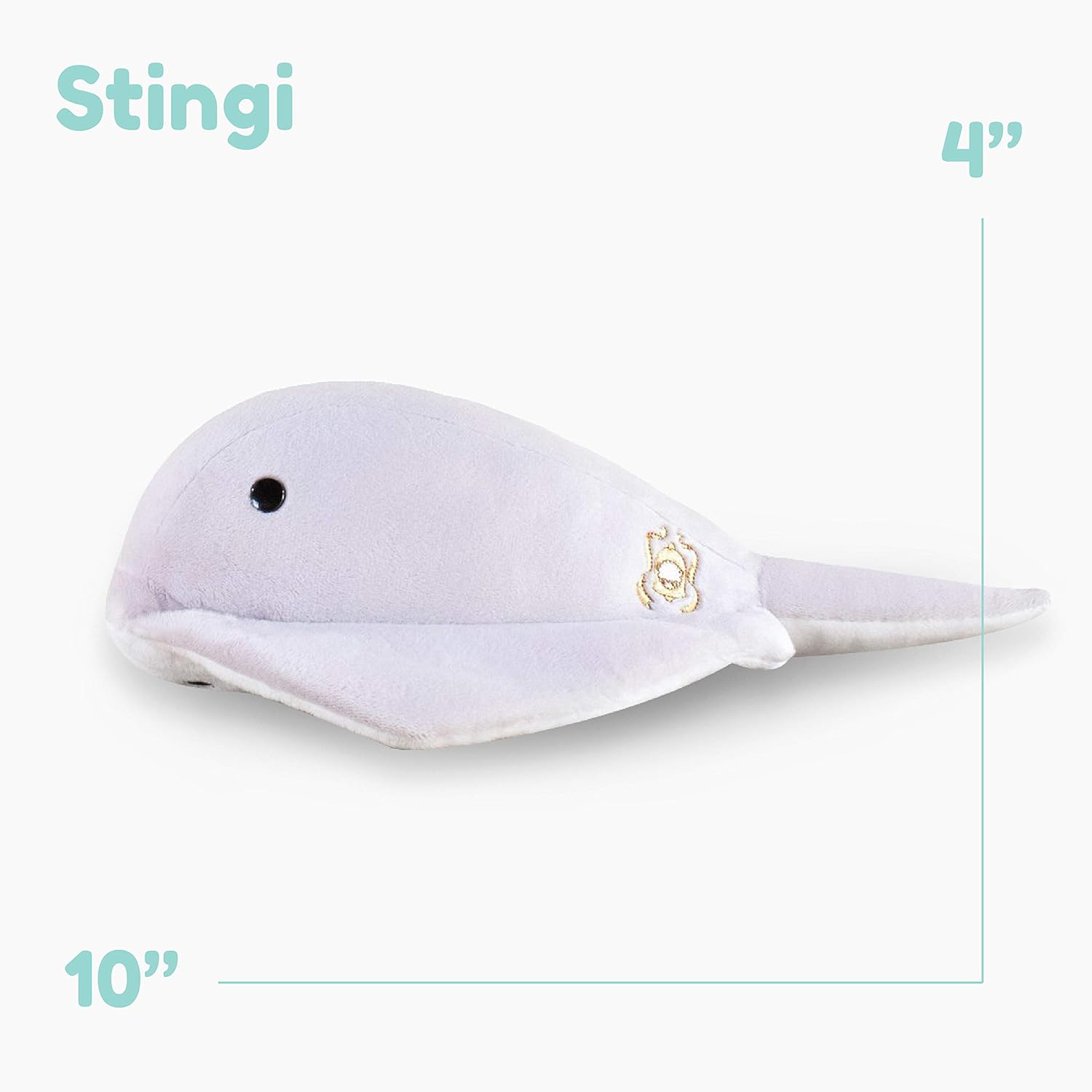 Bellzi Stingray – Peluche de animal de peluche, suave juguete de ...