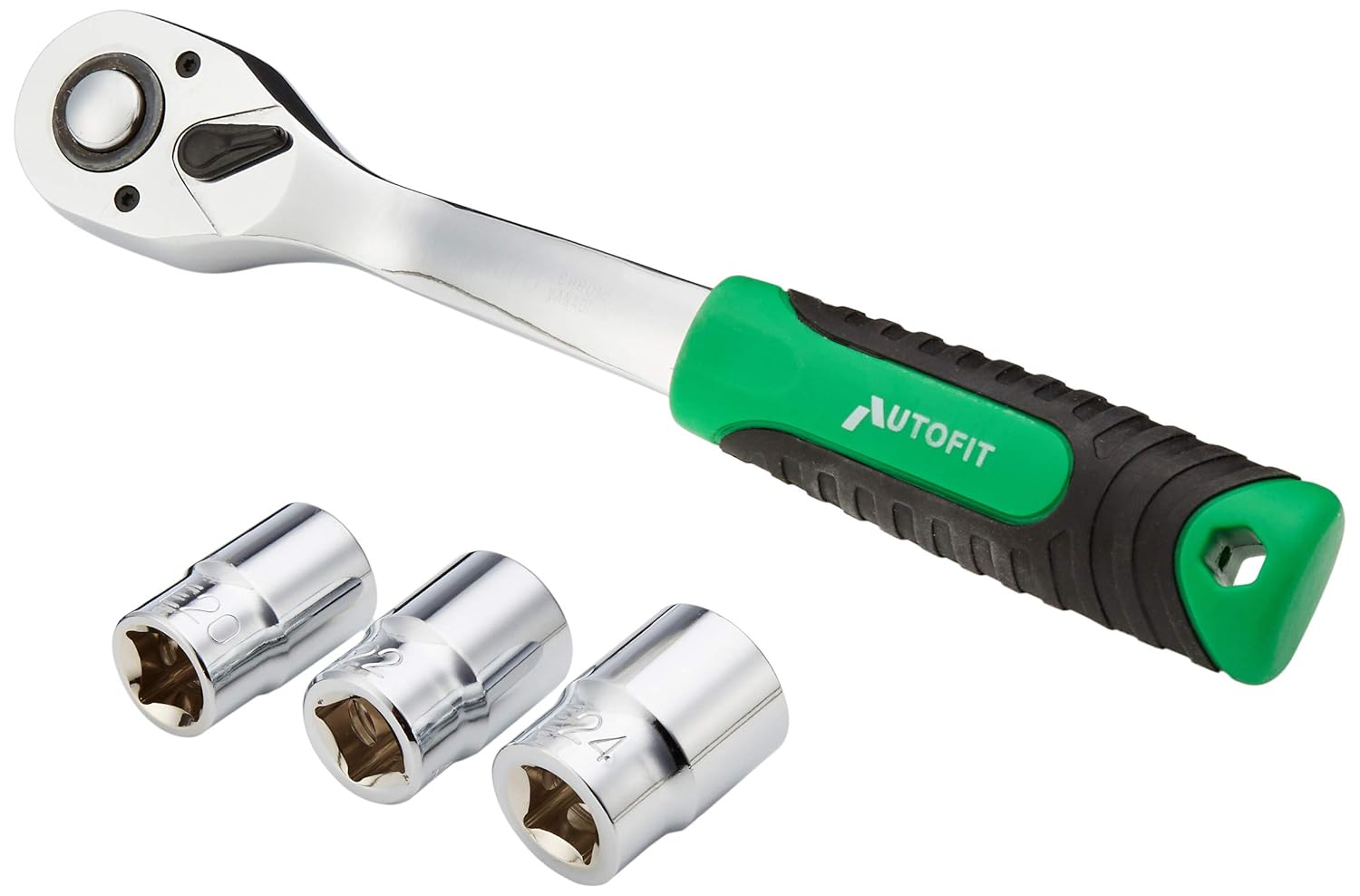 Spartan Autofit 1/2" Square Drive E-Socket Set and 1/2" Square Drive ...