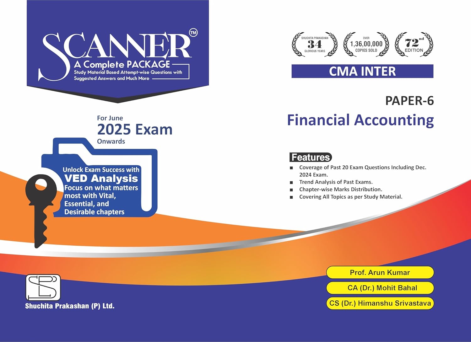 Financial Accounting (Paper 6 | CMA Inter | Gr. I) Scanner - Including ...