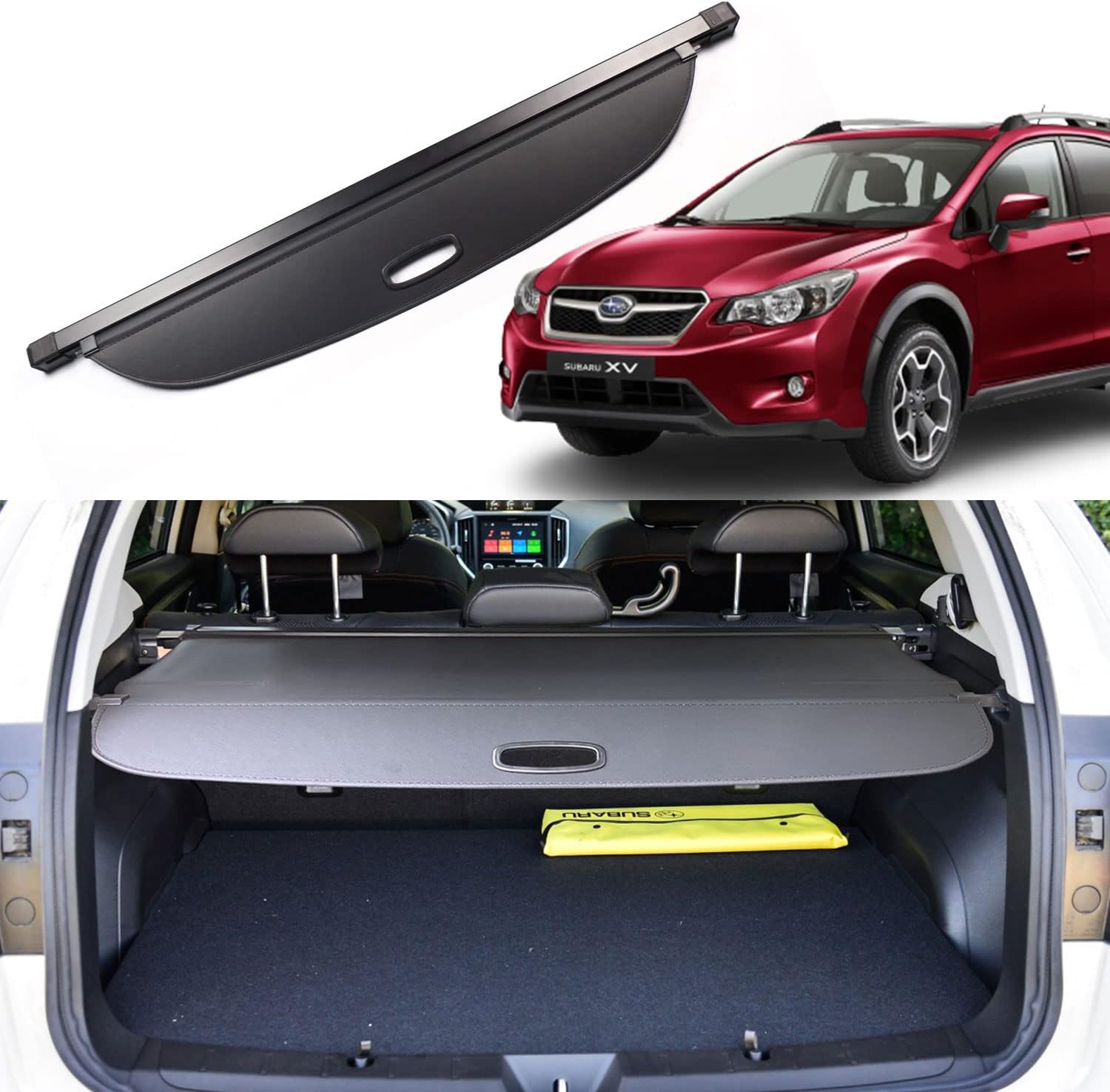 Amazon.com: MARCHFA Trunk Cargo Cover for 2024 Subaru Crosstrek ...