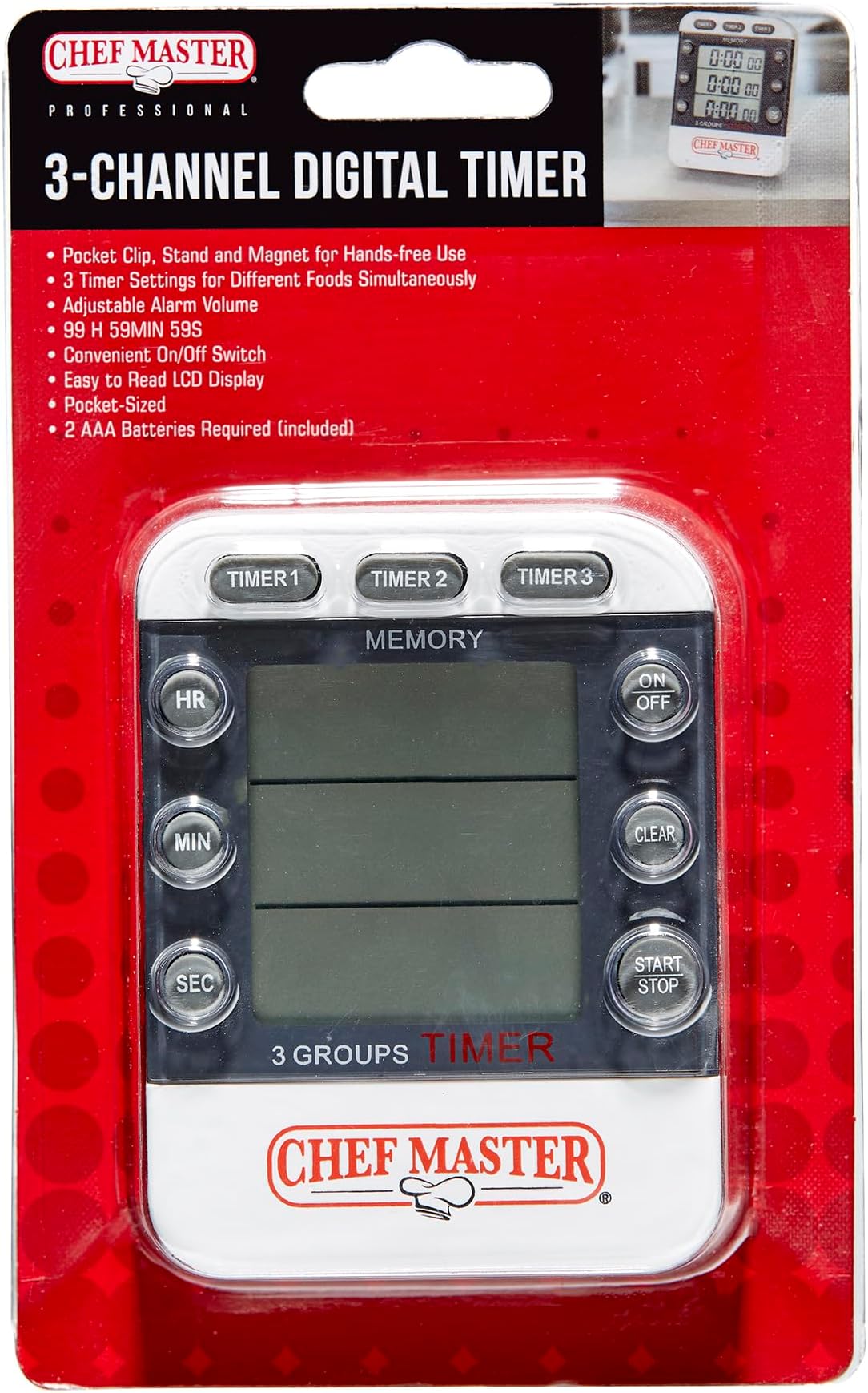 Amazon.com: Taylor 5839 Four Event Digital Timer : Home & Kitchen