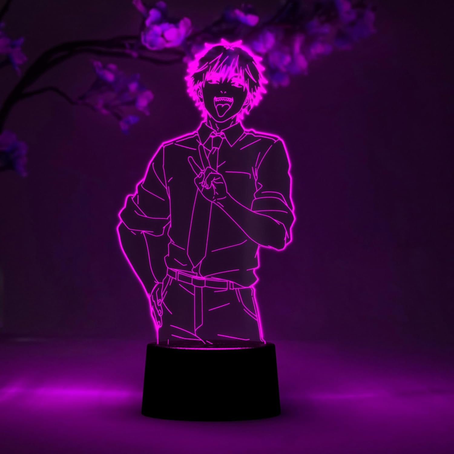 Otaku Lamps Denji Chainsaw Man – Anime Lamp Figure Night Light, 16 ...