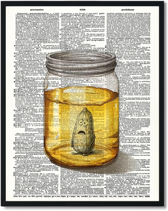 Amazon.com: Susie Arts 8X10 Unframed Vintage Dictionary Art Print Last ...