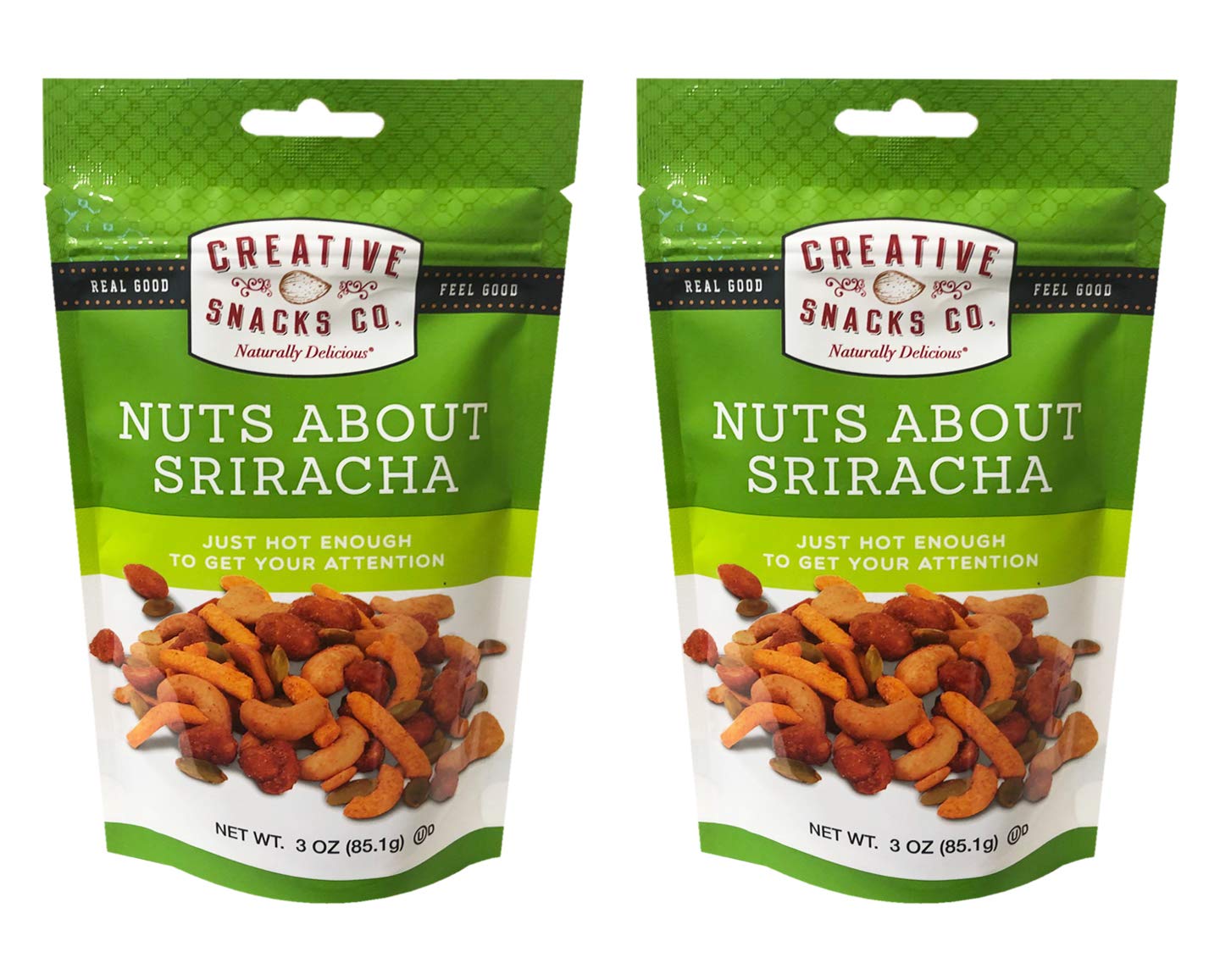 Amazon.com: Creative Snacks Co. On-the-Go Snack 2 Pack (Nuts About ...