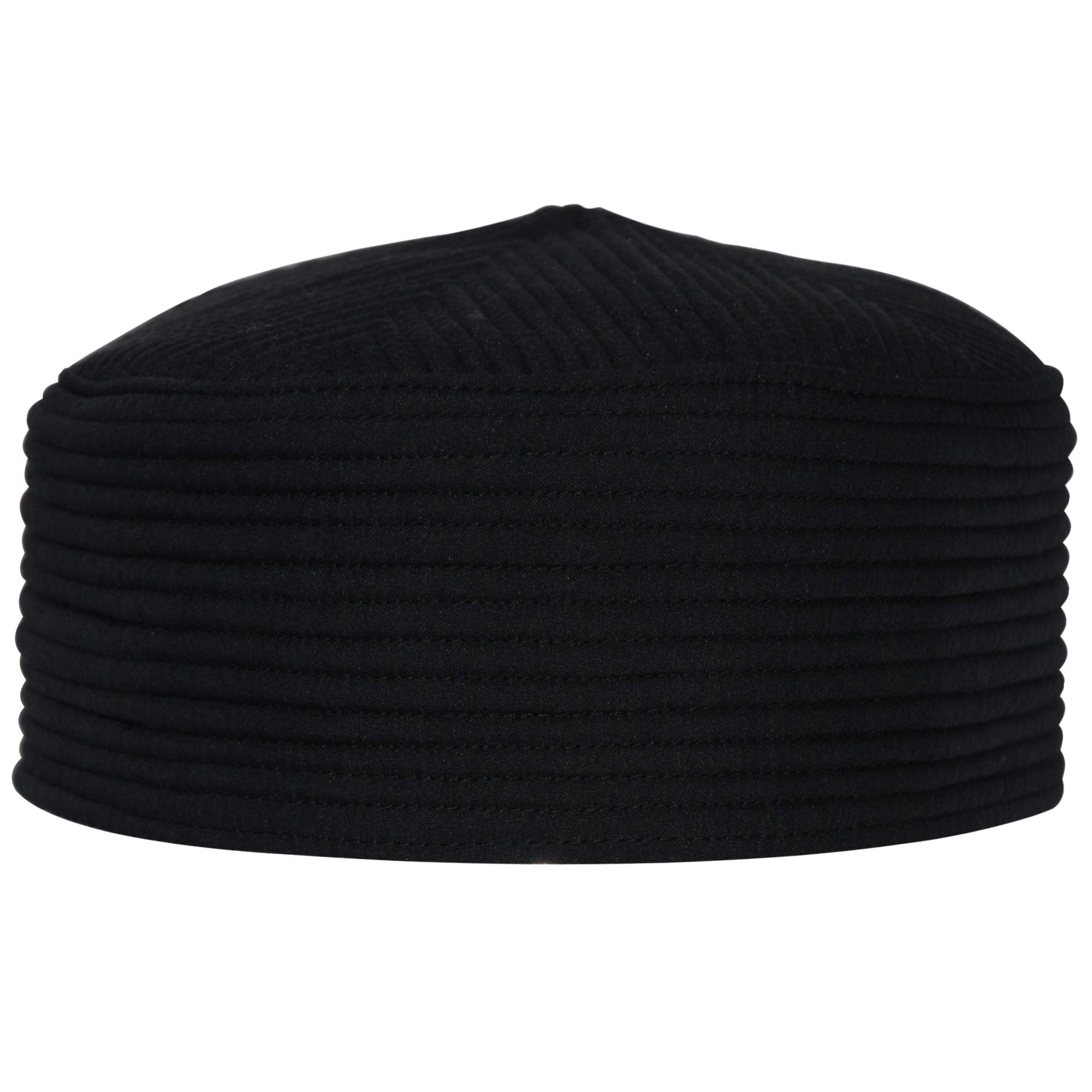 Black Muslim Hat Kufi Cone Taj Black Sufi Muslim Kufi Hat