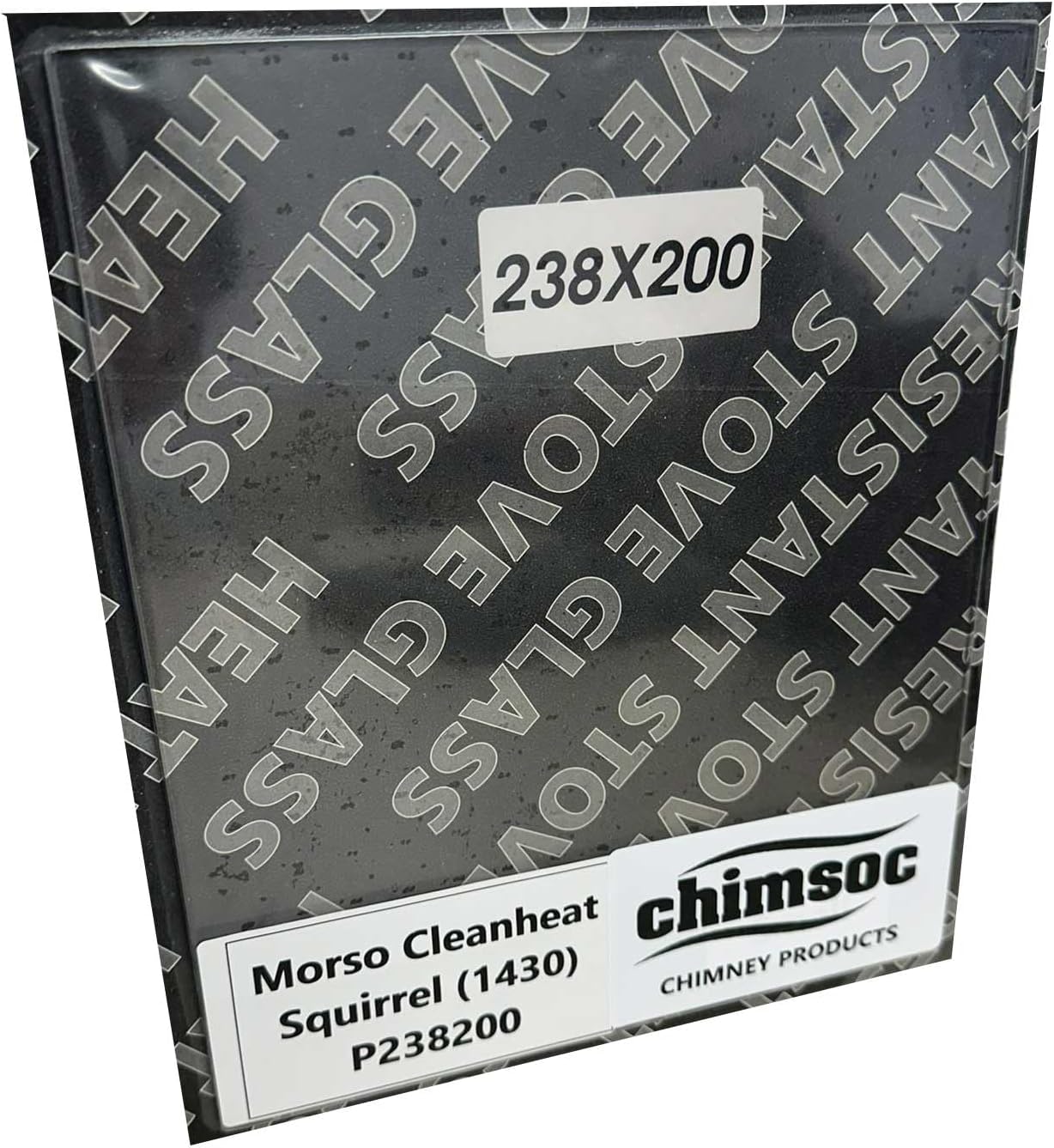 Chimsoc Replacement Stove Glass - Morso Cleanheat Squirrel (1430 ...