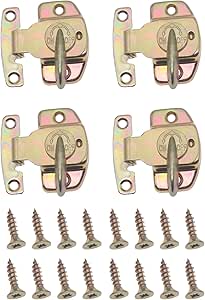 GWYAN 4 Pcs Color Zinc Dining Table Lock Heavy Duty Dining Training ...