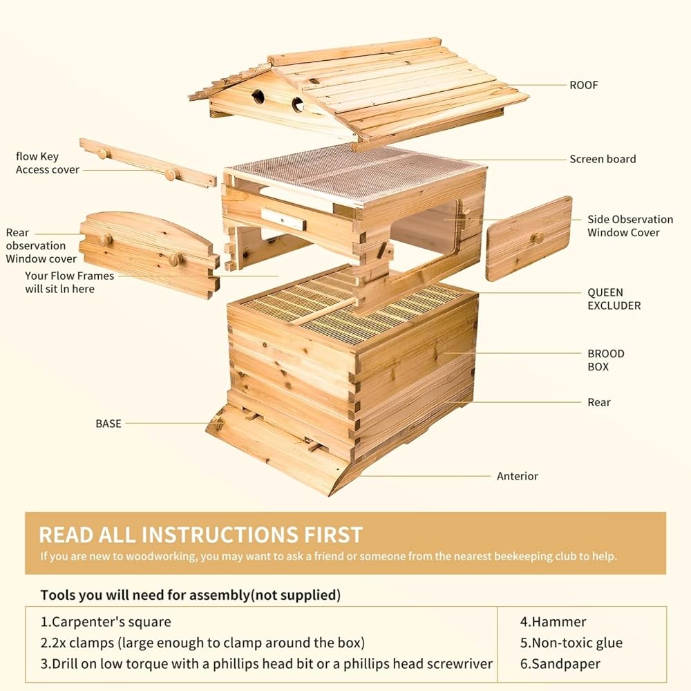 Active Hive Bee Hives Boxes Starter Kit - with 7 Nepal | Ubuy
