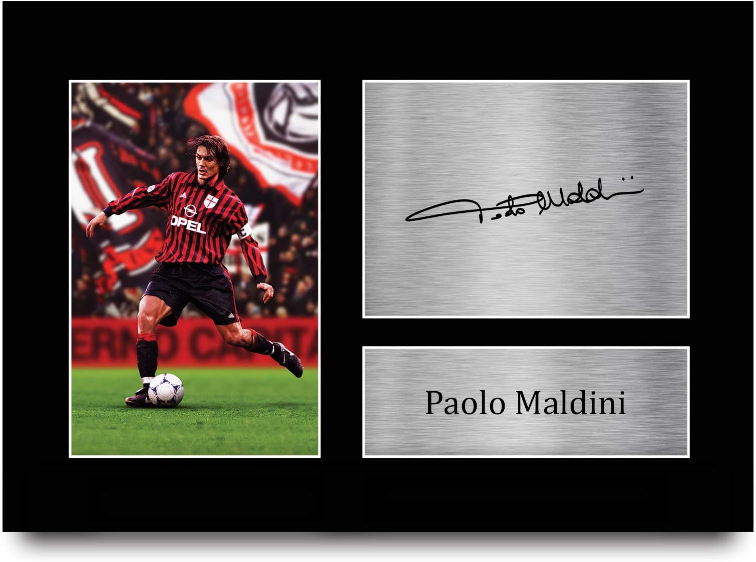 HWC Trading A4 Paolo Maldini AC Milan Gifts Printed Signed Autograph ...