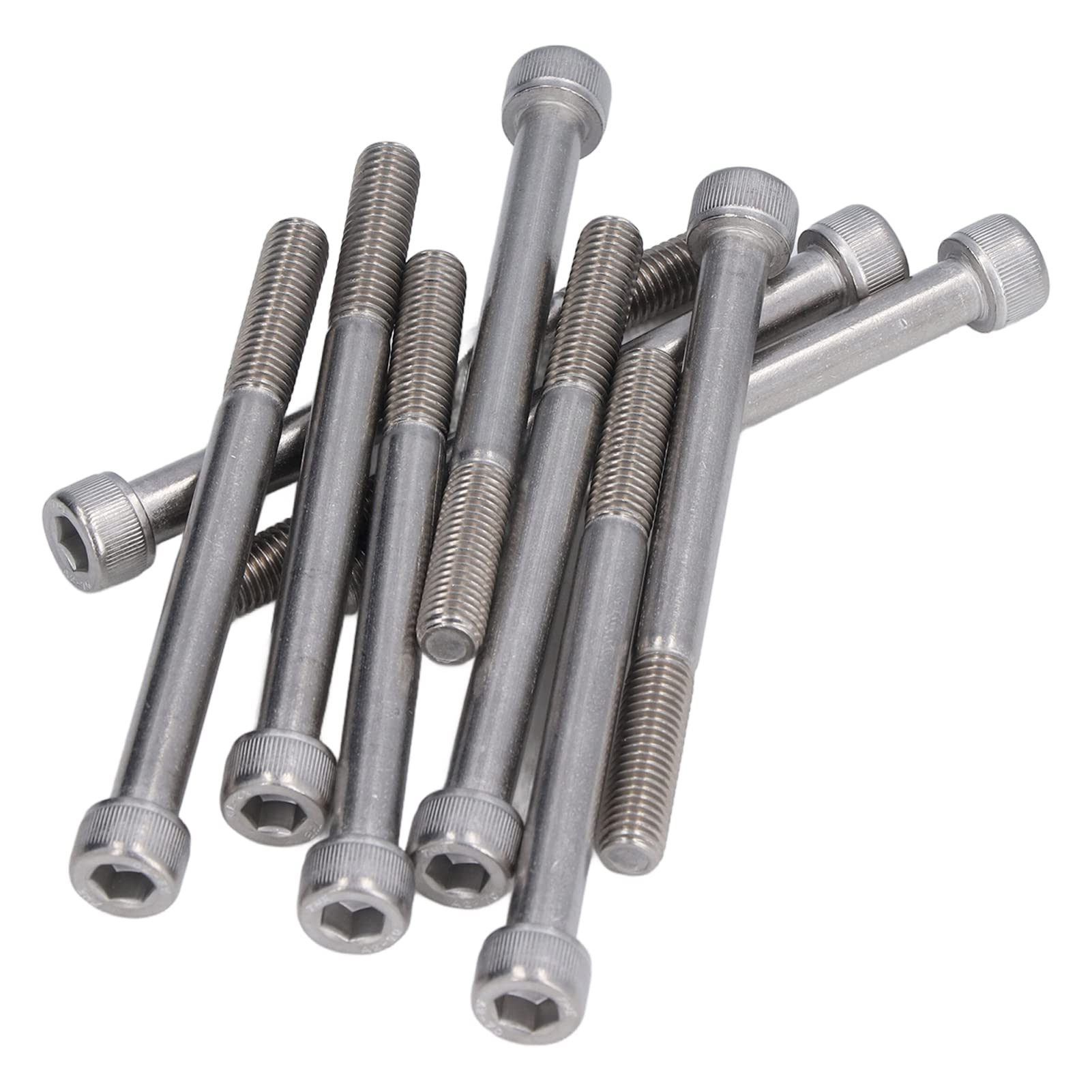 Snapklik.com : 10 Pcs M10 Socket Head Cap Screws A2-70 Stainless Steel ...