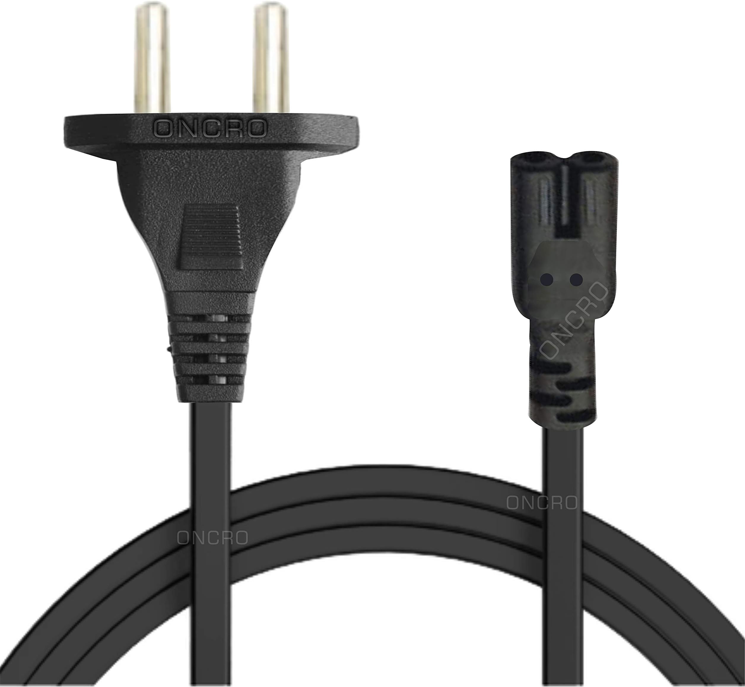 Dyeton 4 Feet 2-pin Universal Replacement AC Power Cord Cable Wire for ...