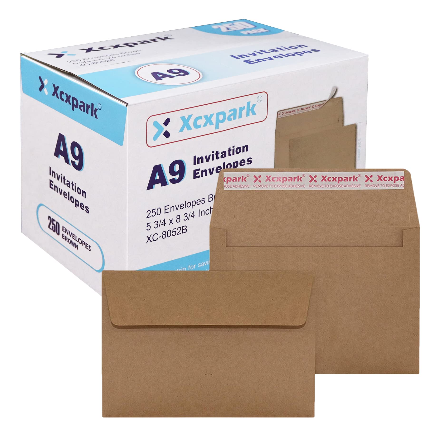 Snapklik.com : Xxcxpark 250 Qty Printable A9 Invitation Envelopes 5.75 ...