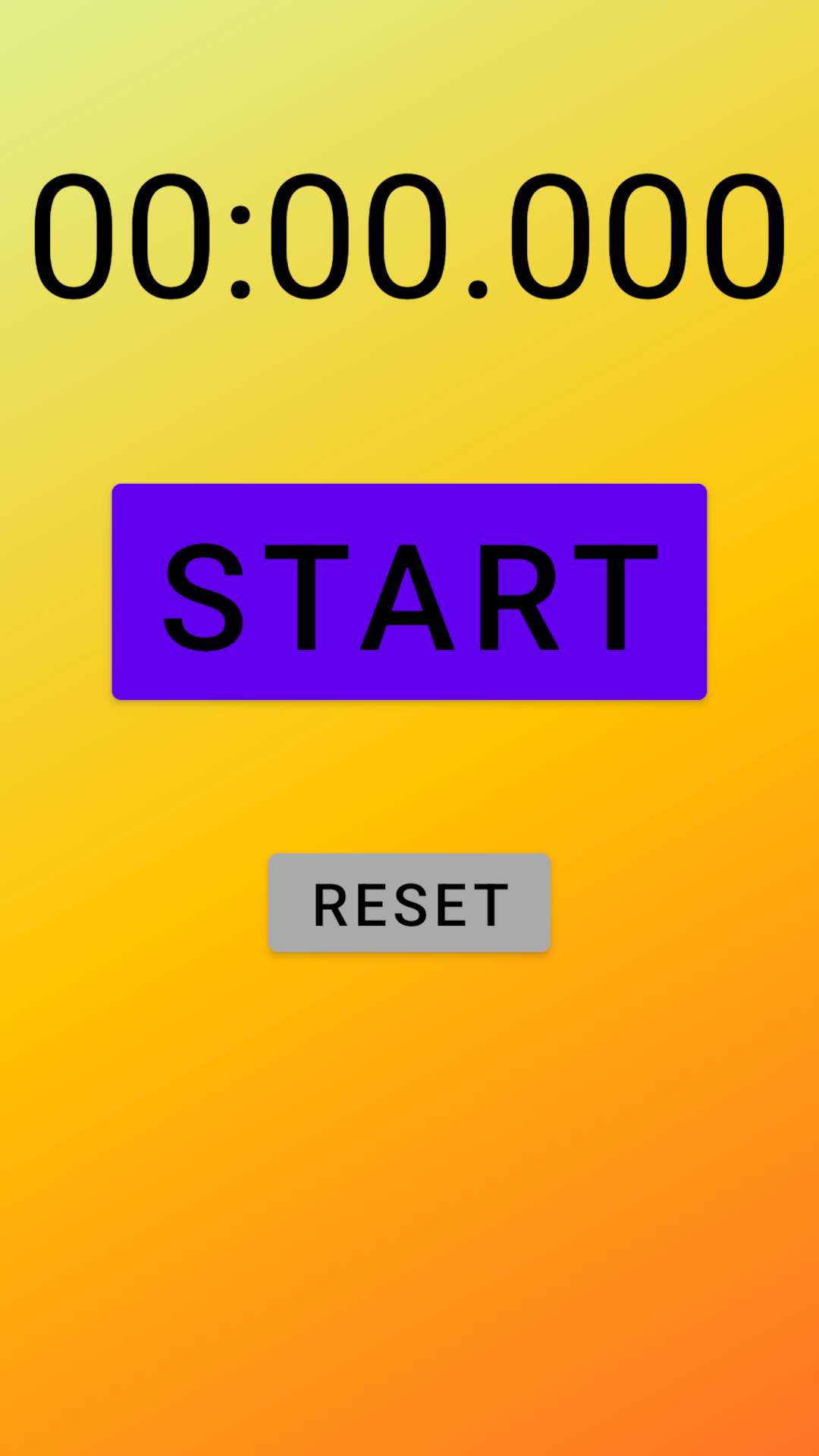 Giant Stopwatch Milliseconds - App on Amazon Appstore