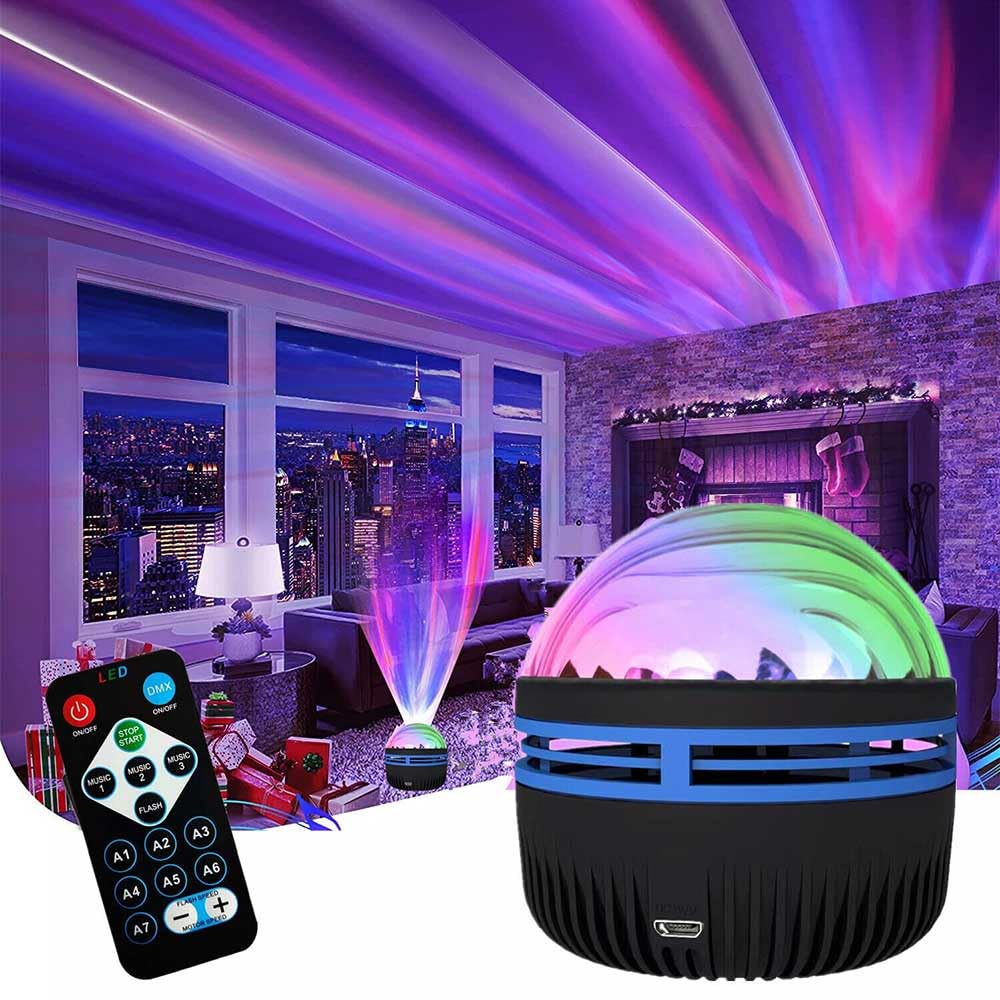 Northern Lights Galaxy Projection Lamp, LED Star Projector Night Light ...