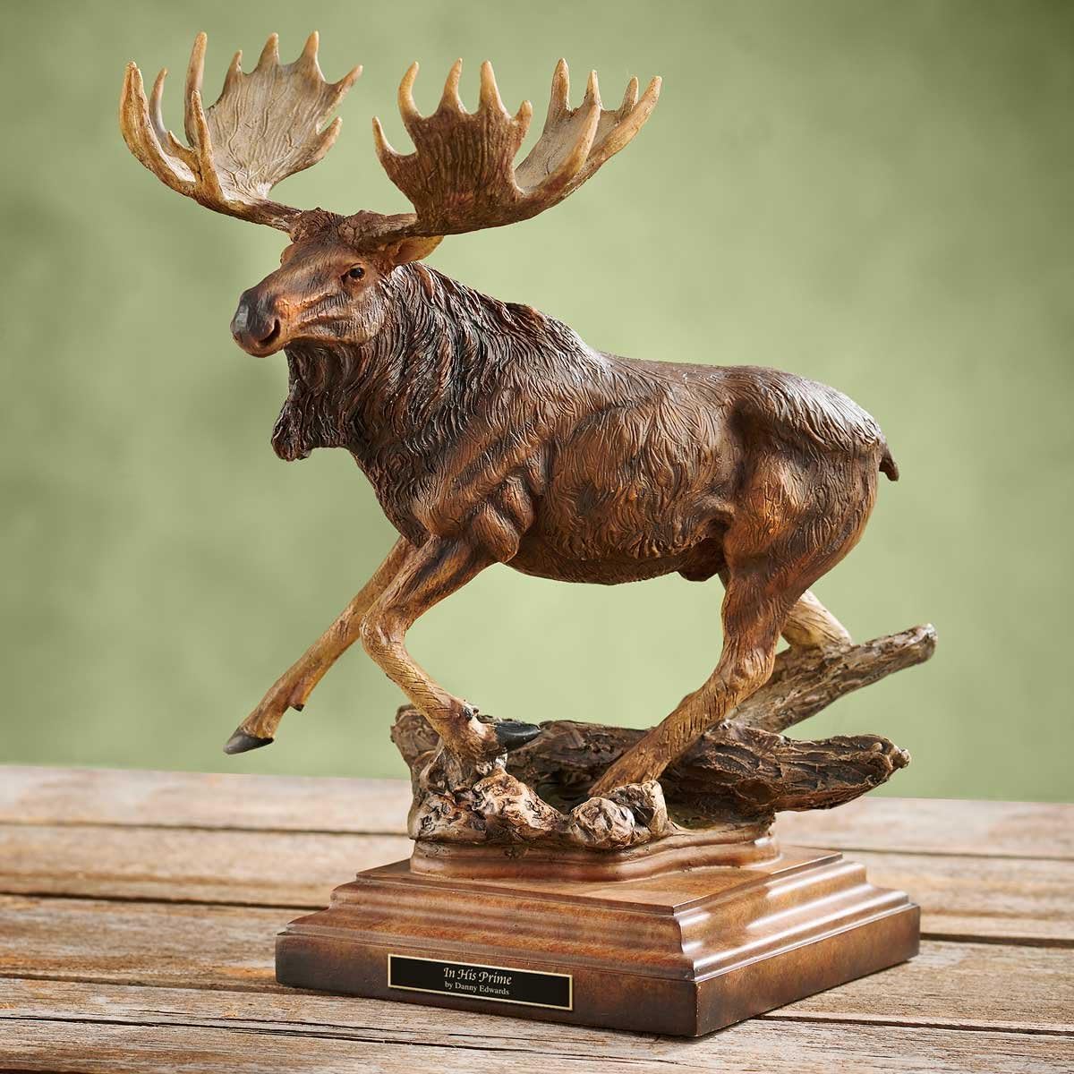 Buy Wild Wings in His Prime - Moose Sculpture by Danny Edwards Online ...