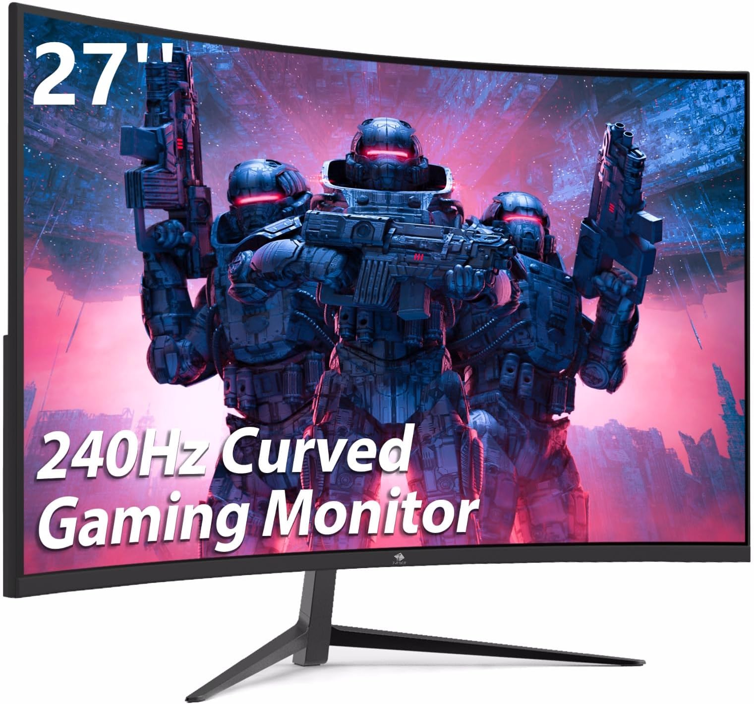 Z-Edge 27 Inch Curved Gaming Monitor 240Hz 1ms MPRT Full HD 16:9 Curved ...