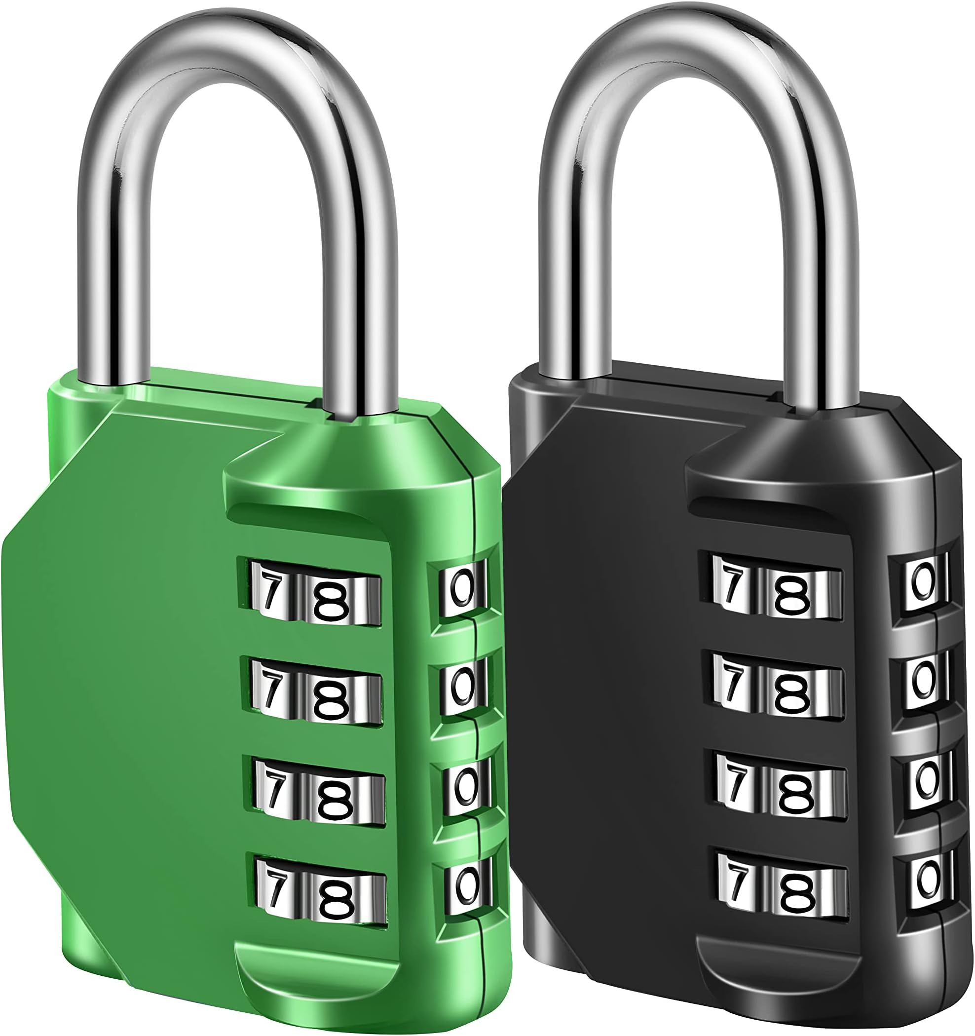 Desired Tools 4 Digit Combination Lock - Green, Weatherproof, Outdoor ...