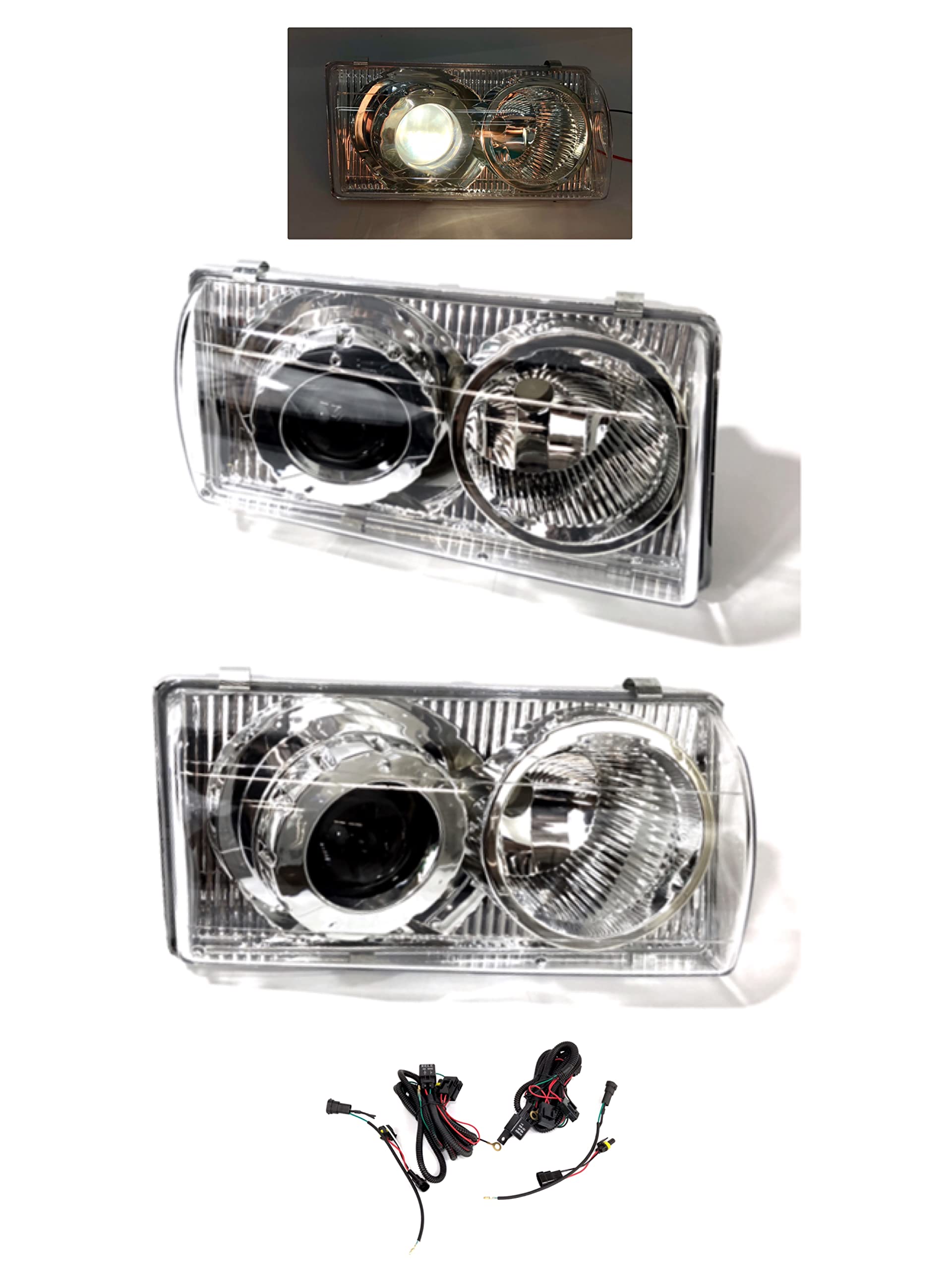 Amazon.com: RCM PARTS FOR 97 04 Chevy Corvette C5 Z06 Headlights ...