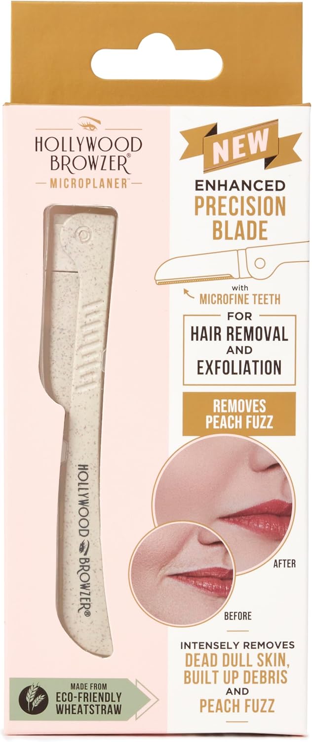 Hollywood Browzer Microplaner Razor - Enhanced Precision - Microfine ...