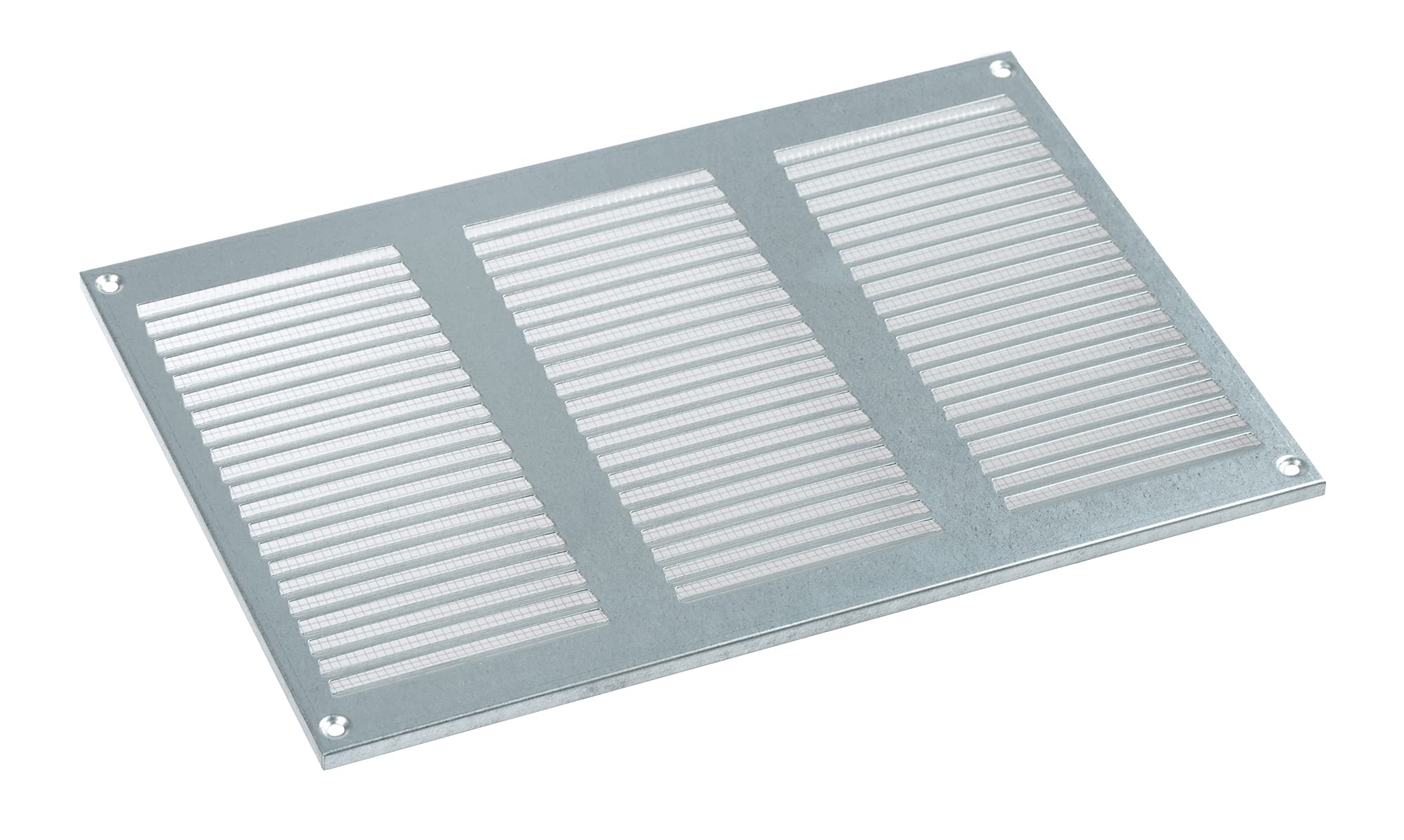 Buy Galvanised Steel 10x6 inch Steel Return Air Grille, Vent Duct Cover ...