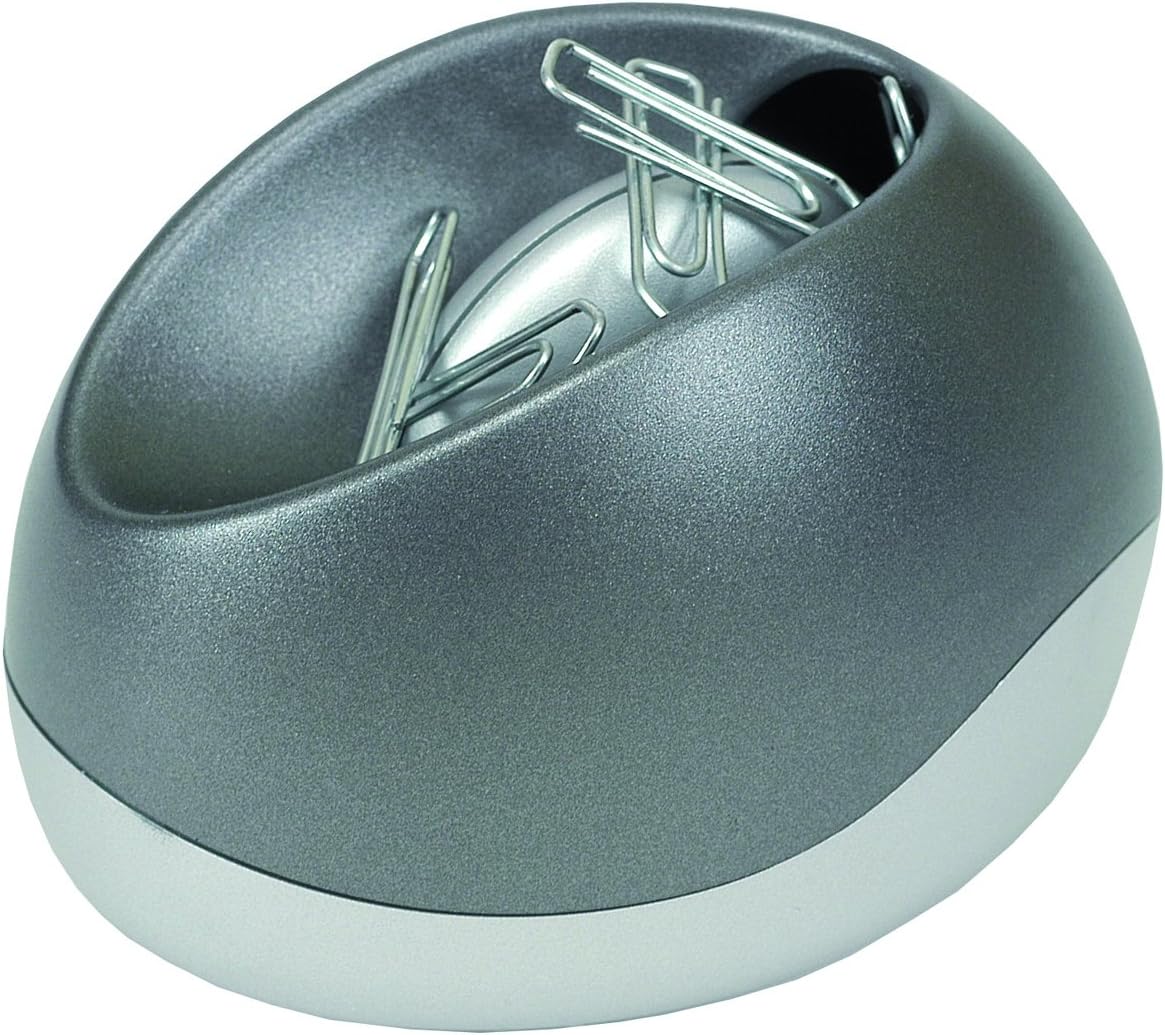 Amazon.com : Alba Clipo Magnetic Paper Clip Dispenser, Curved Shape ...